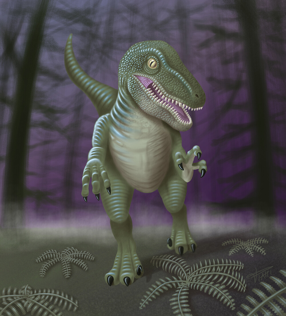 ArtStation - Velociraptor