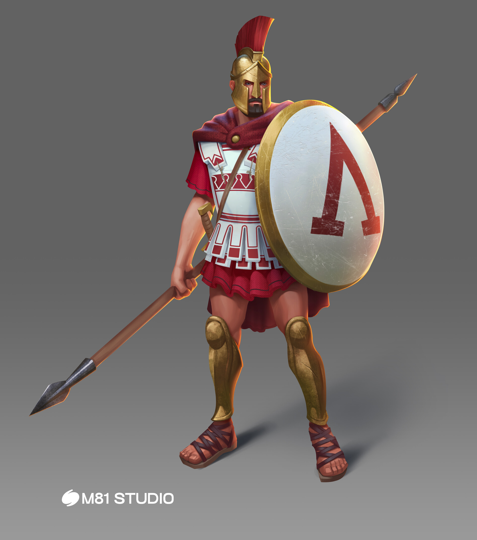 ArtStation - Hoplite concept art