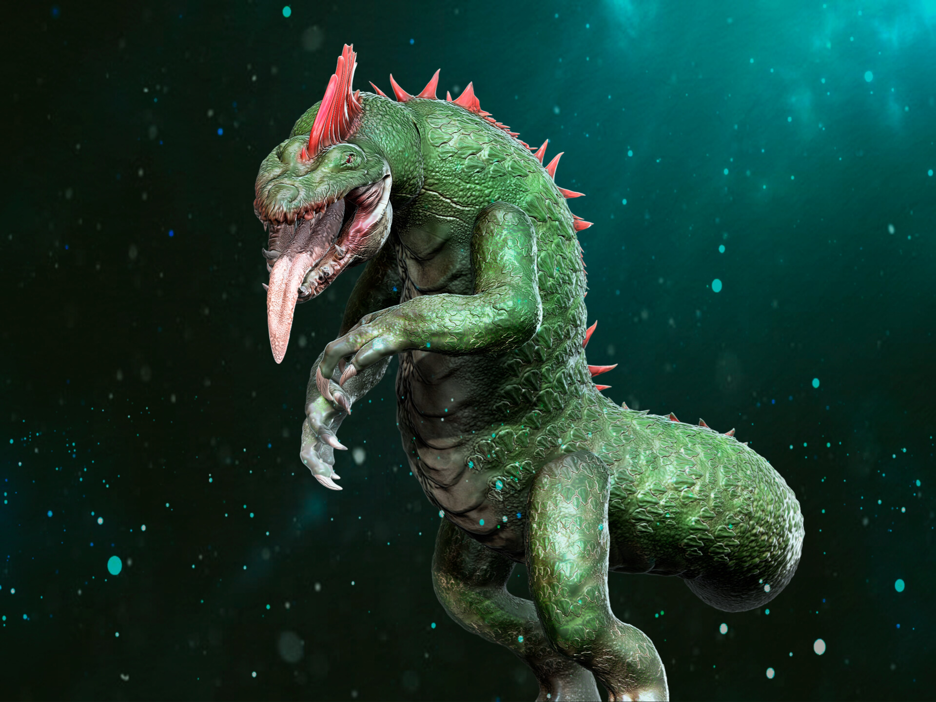 ArtStation - Realistic feraligatr