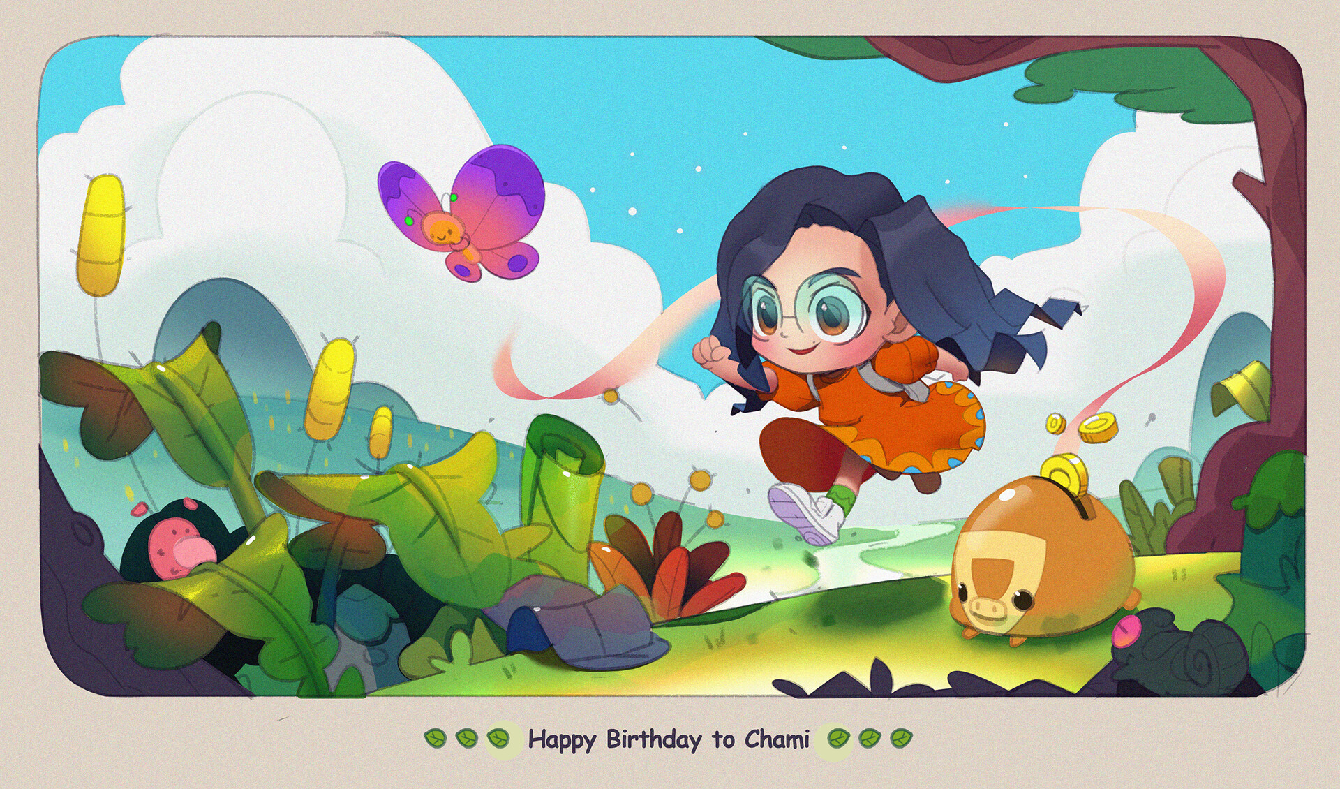 ArtStation - Happy Birthday to Chami