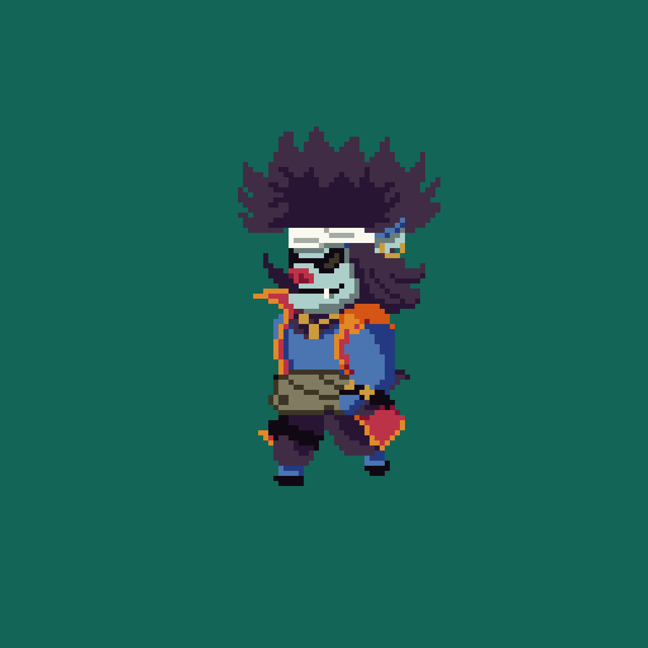 ArtStation - Walking Loop Pixel Animation