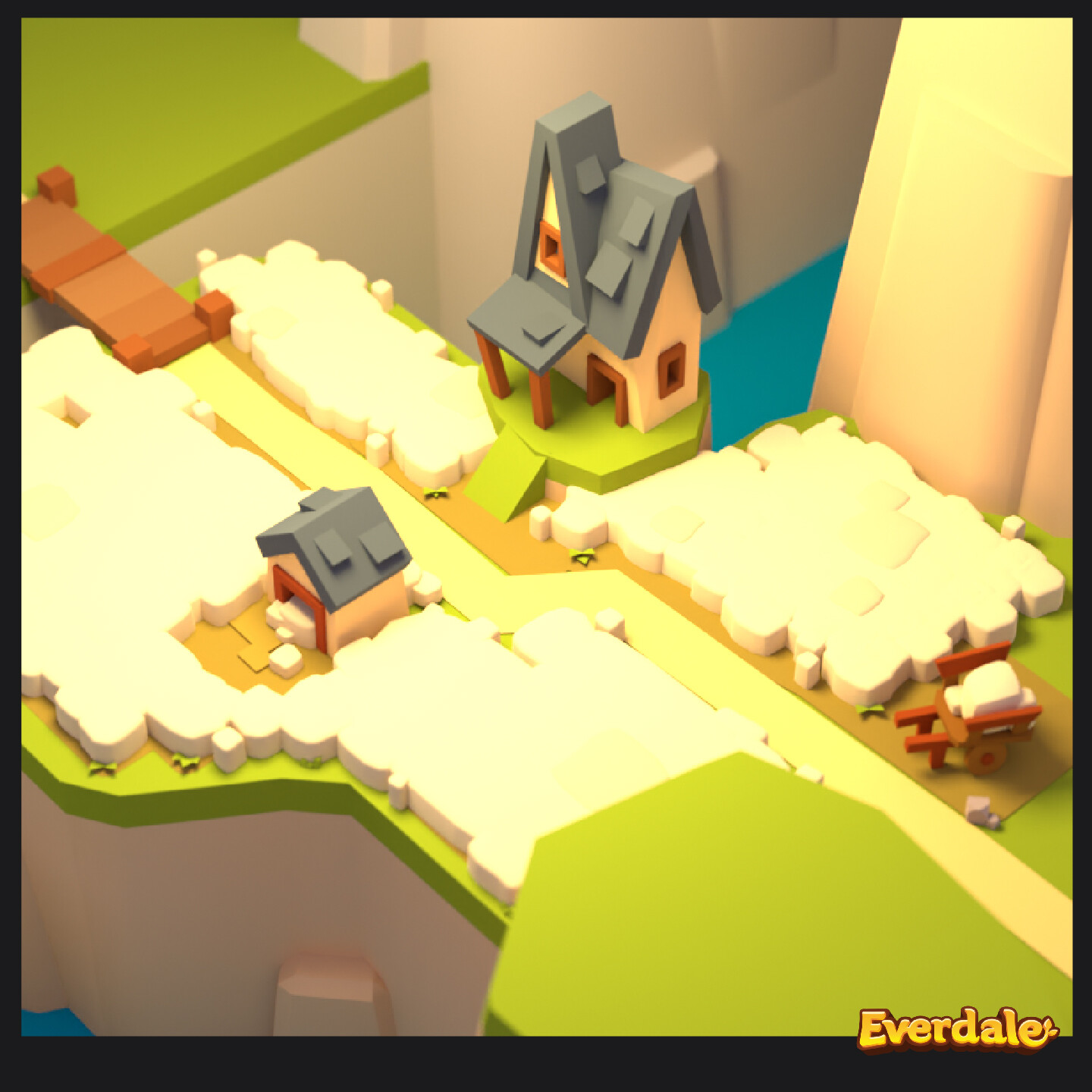 NIeko art - 3D buildings for Everdale