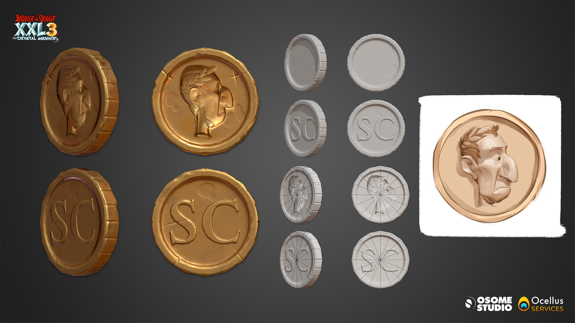 Ocellus - SERVICES - Asterix & Obelix XXL 3 - Collectibles bundle