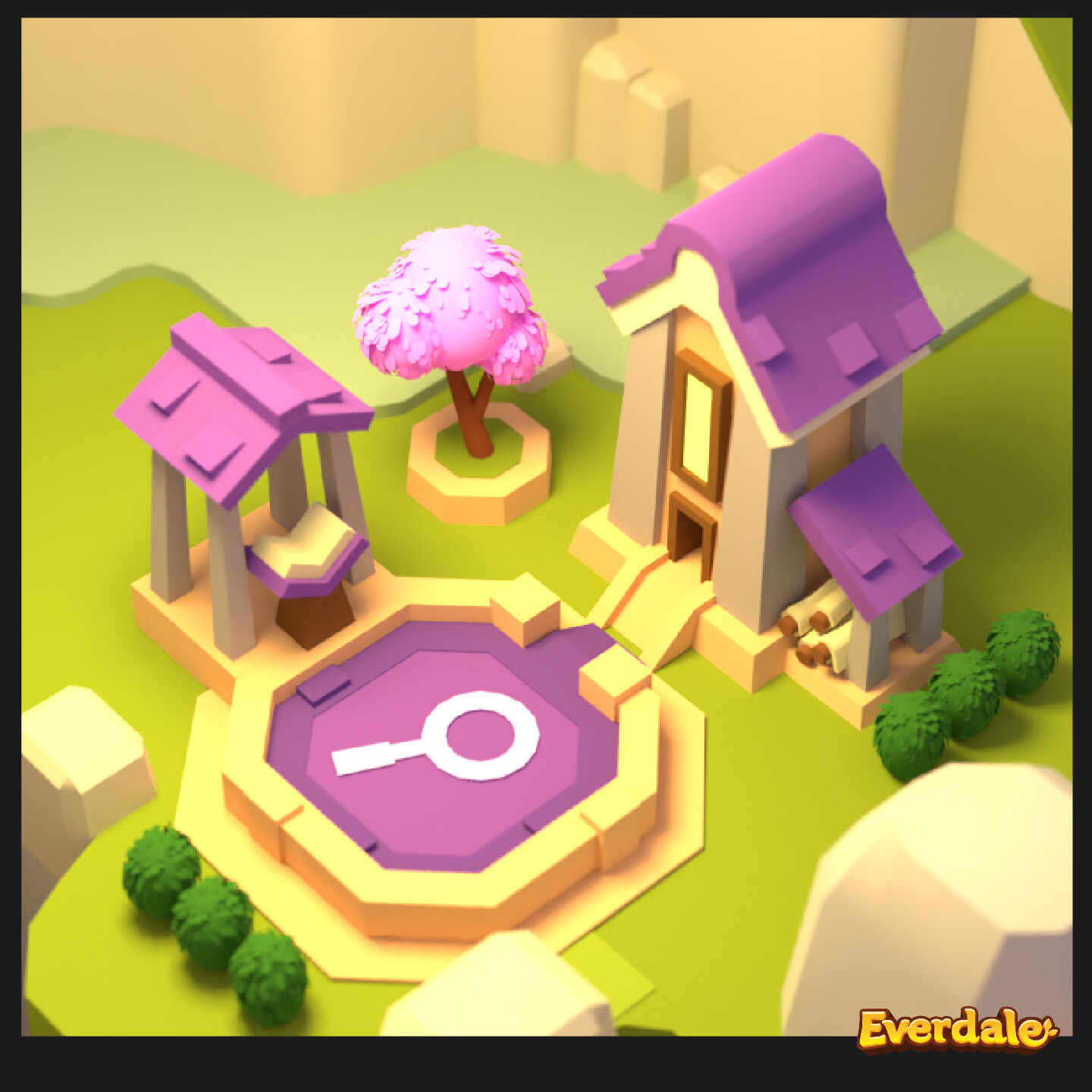 NIeko art - 3D buildings for Everdale