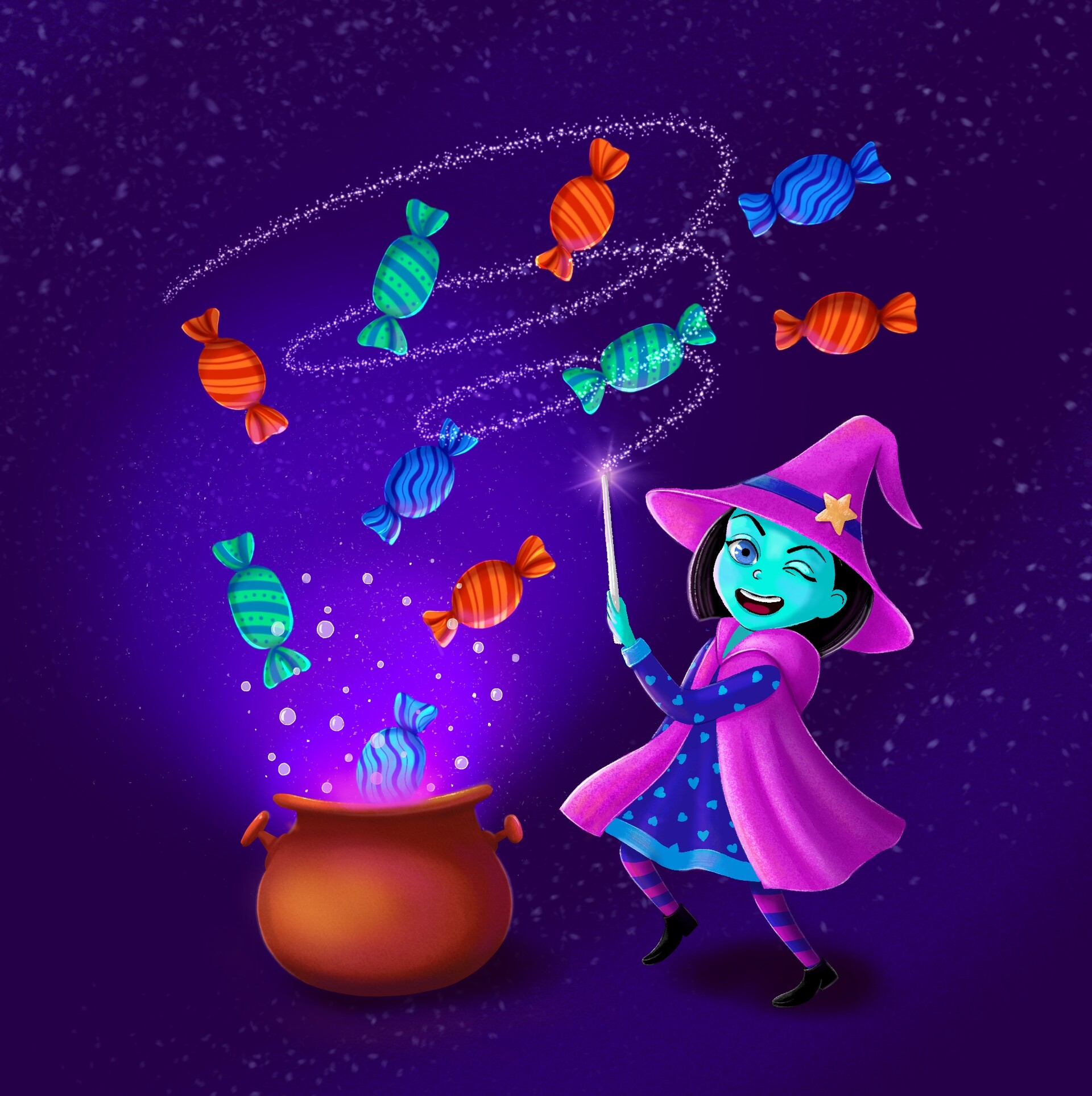 ArtStation - Sweet magic