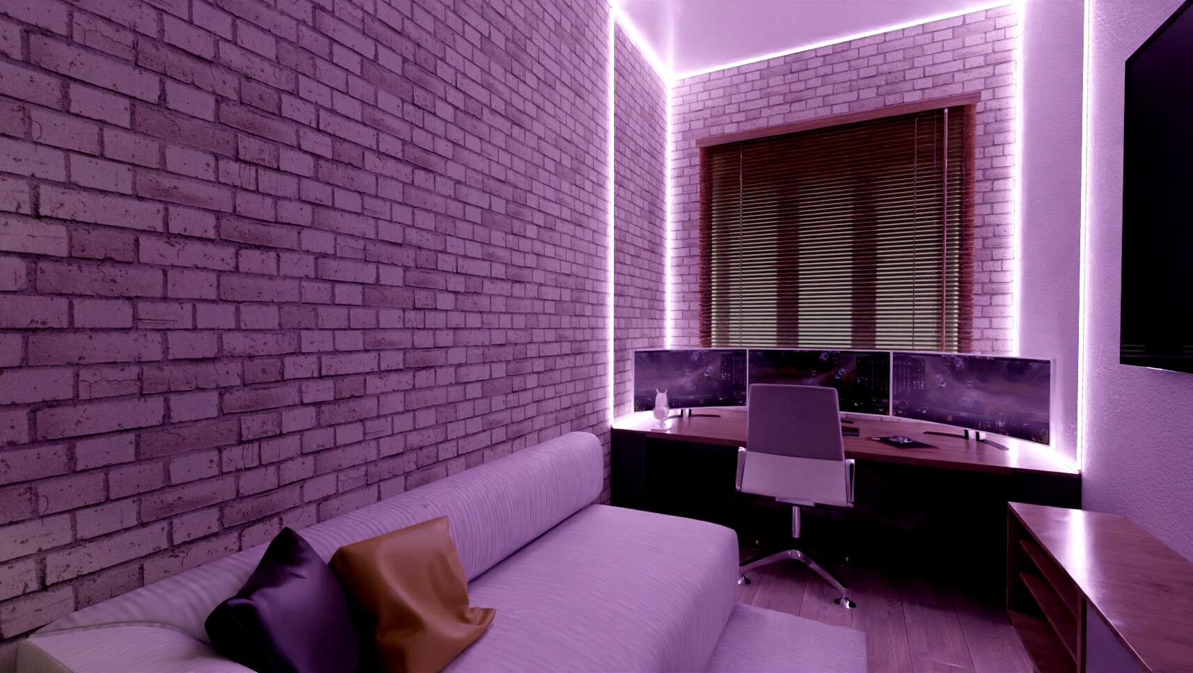 ArtStation - Gamer's Room