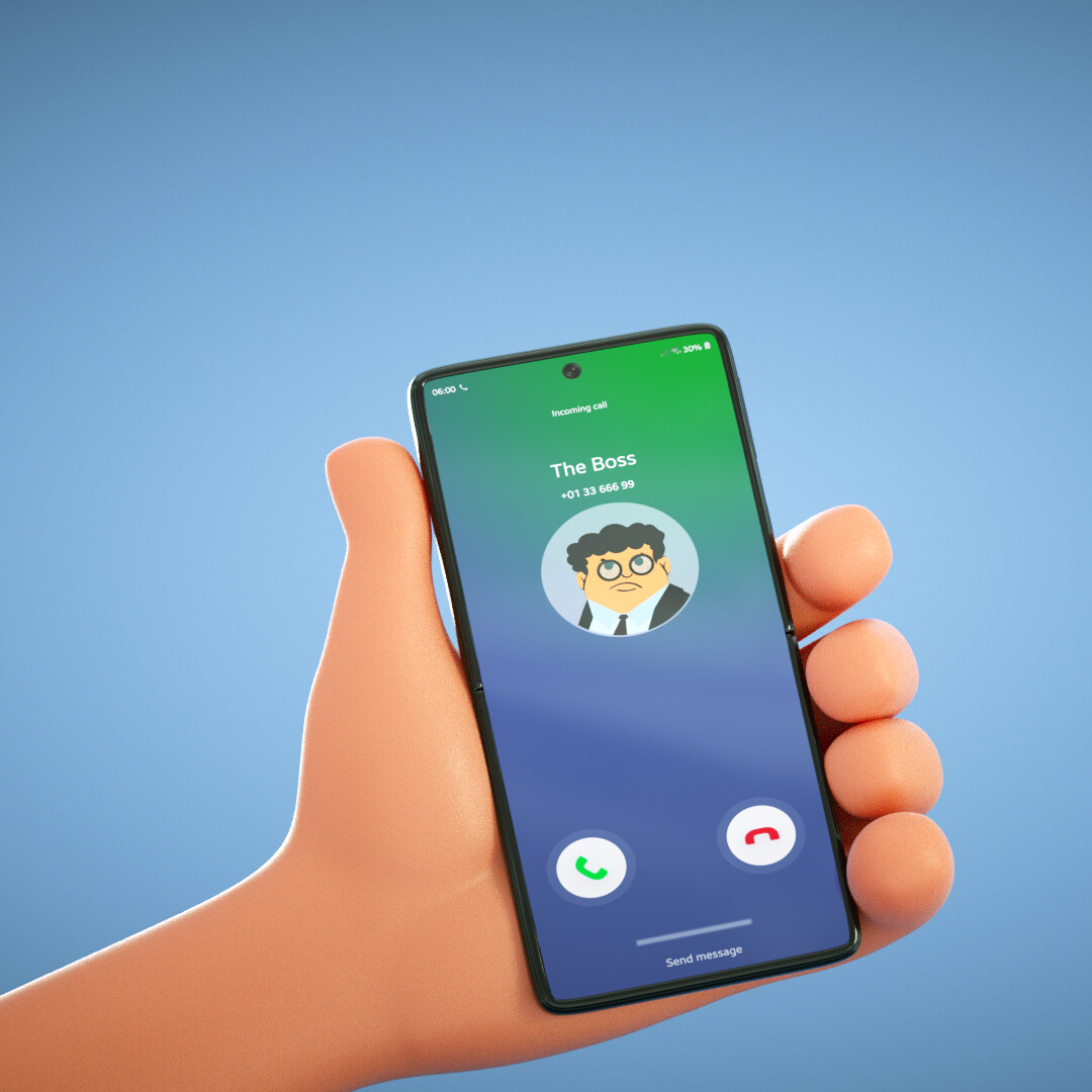 ArtStation - concept for a phone ADV