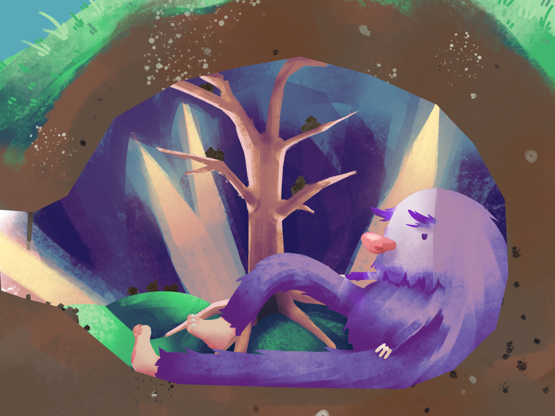 ArtStation - Cave Monster