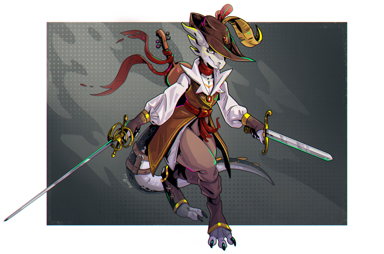 ArtStation - Dangerous bard