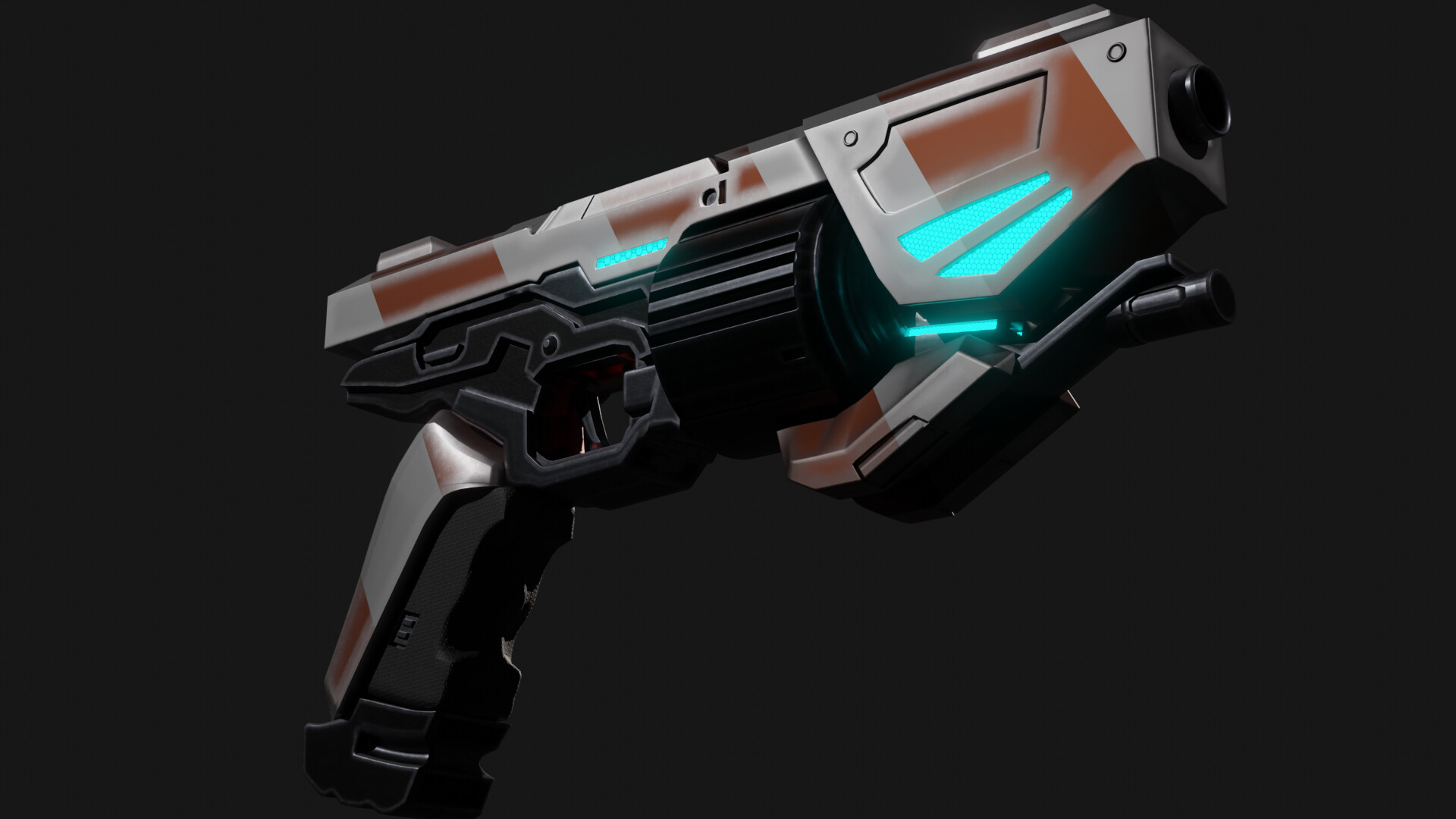 ArtStation - Cyber Gun v2