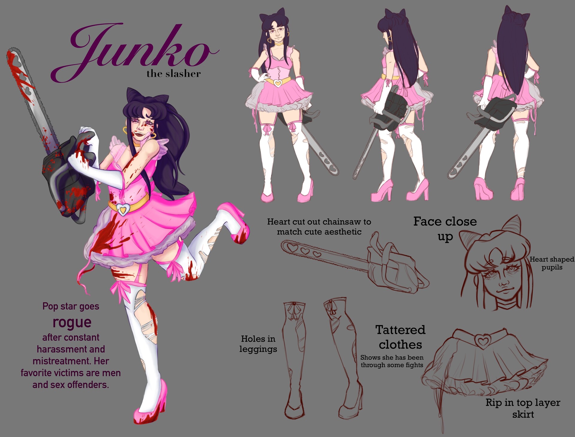 ArtStation - Junko Character Design