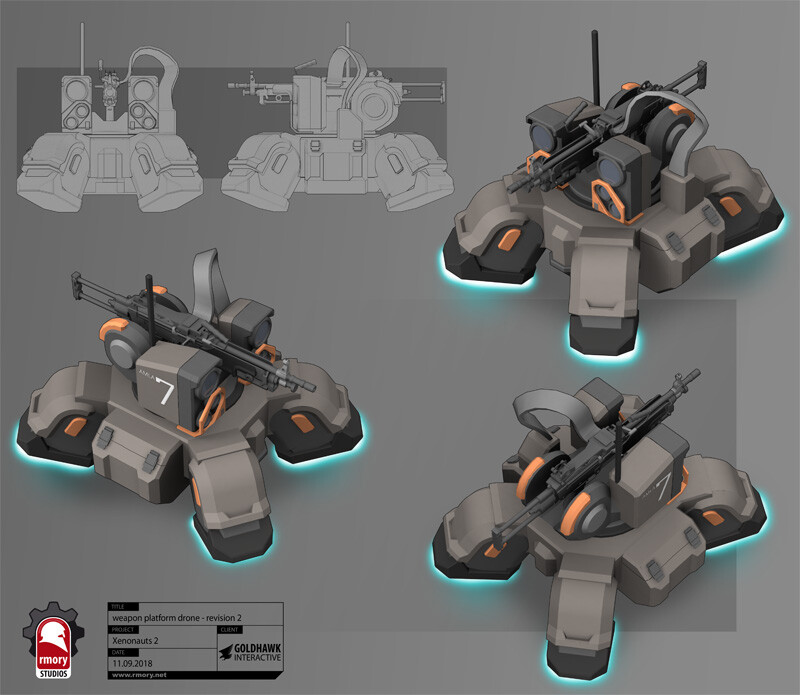 Kris Thaler - Xenonauts 2 Turrets