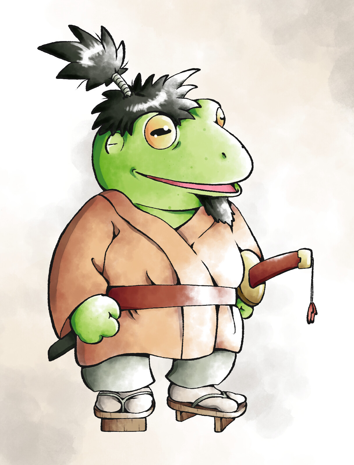 ArtStation - Frog Ronin
