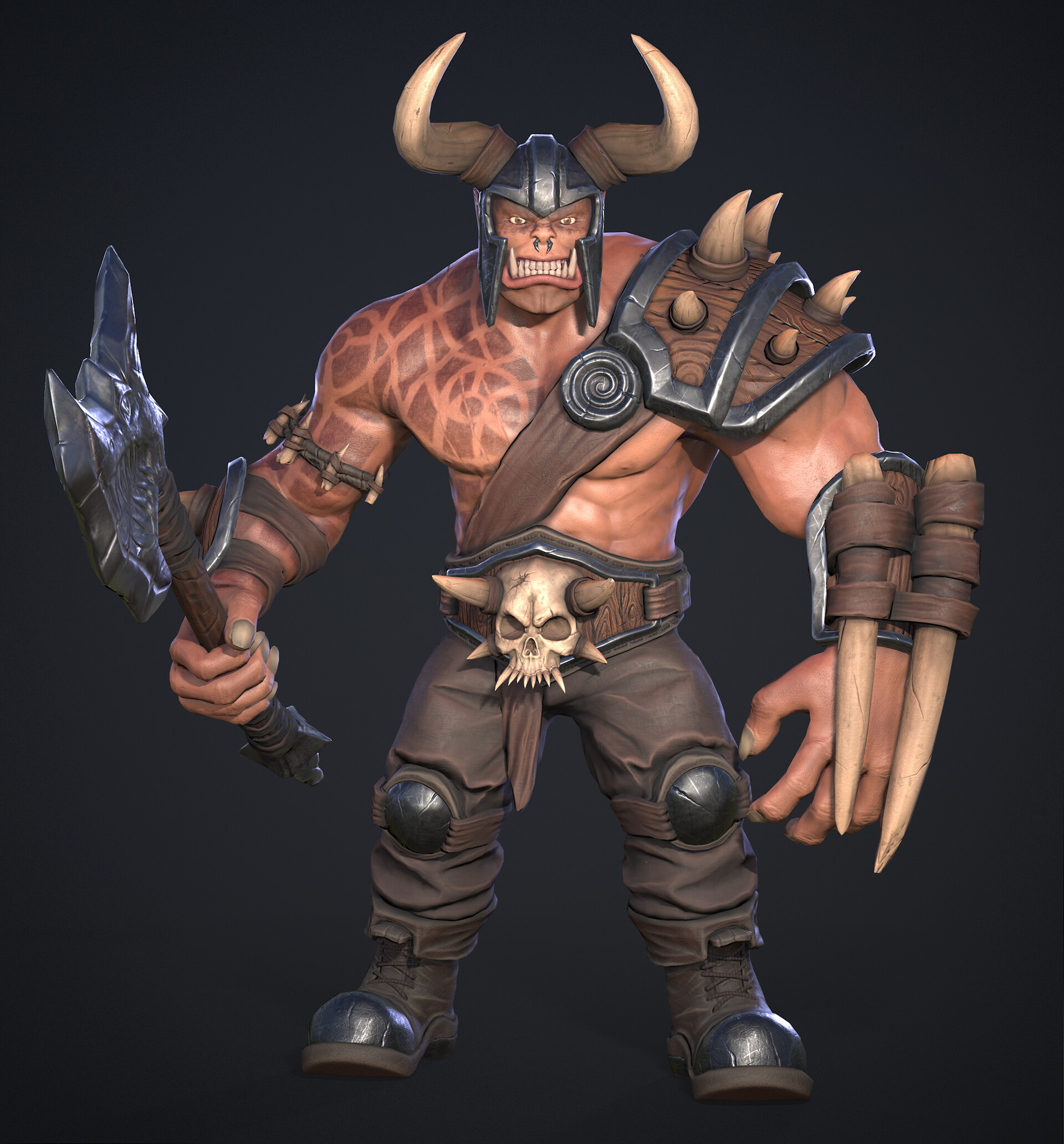 ArtStation - Orc Bull