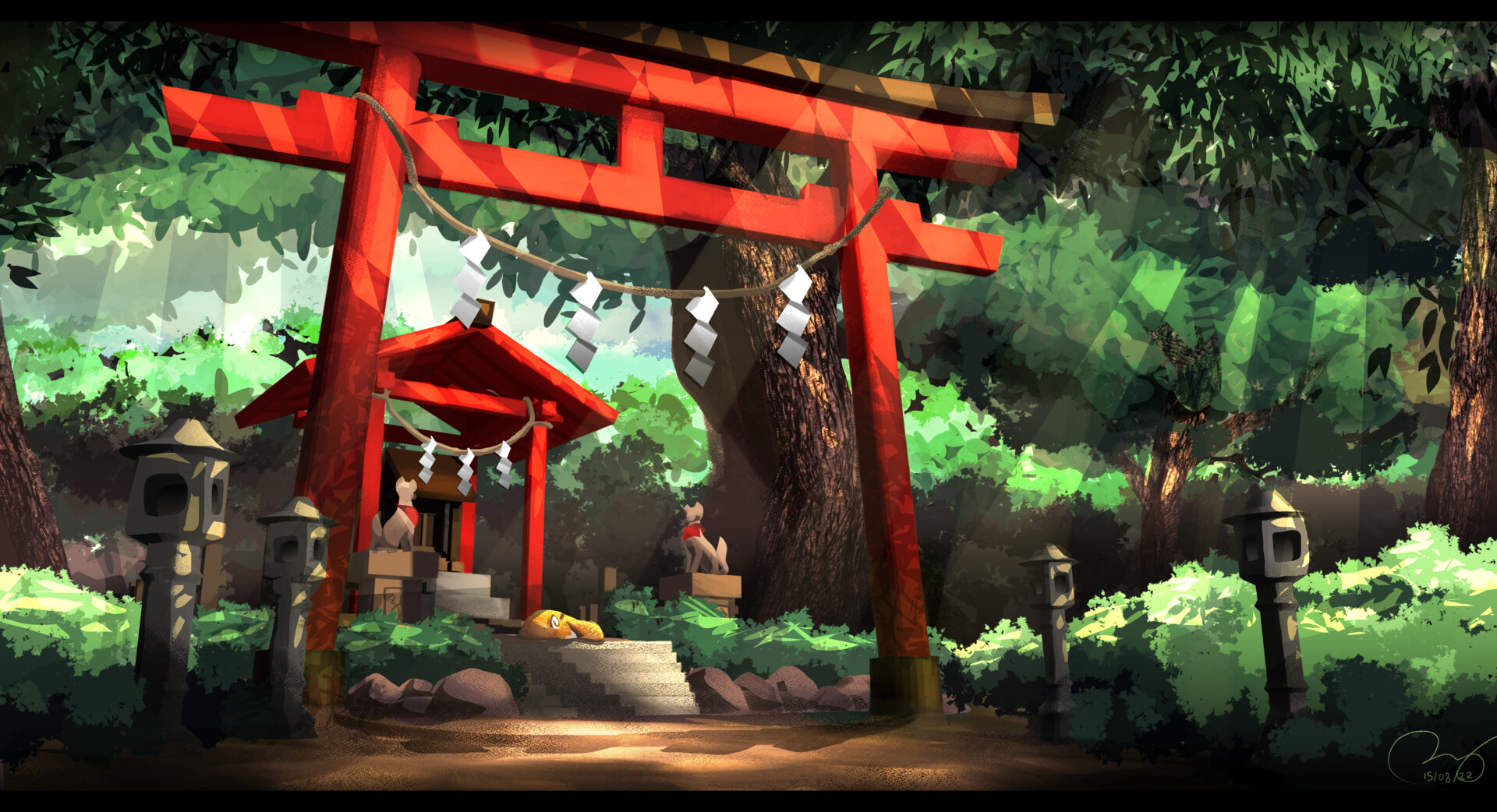 ArtStation - CAP - 010 | Kitsune