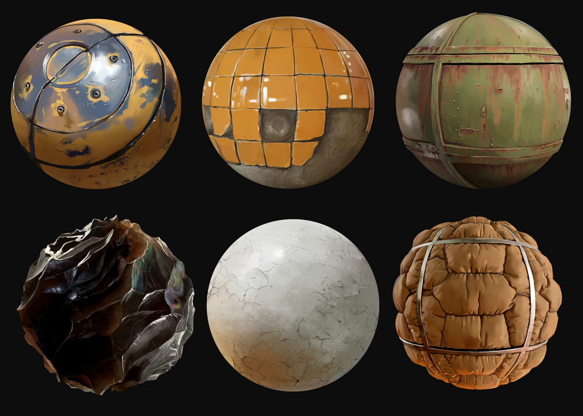 ArtStation - Materials / 2D-drawing