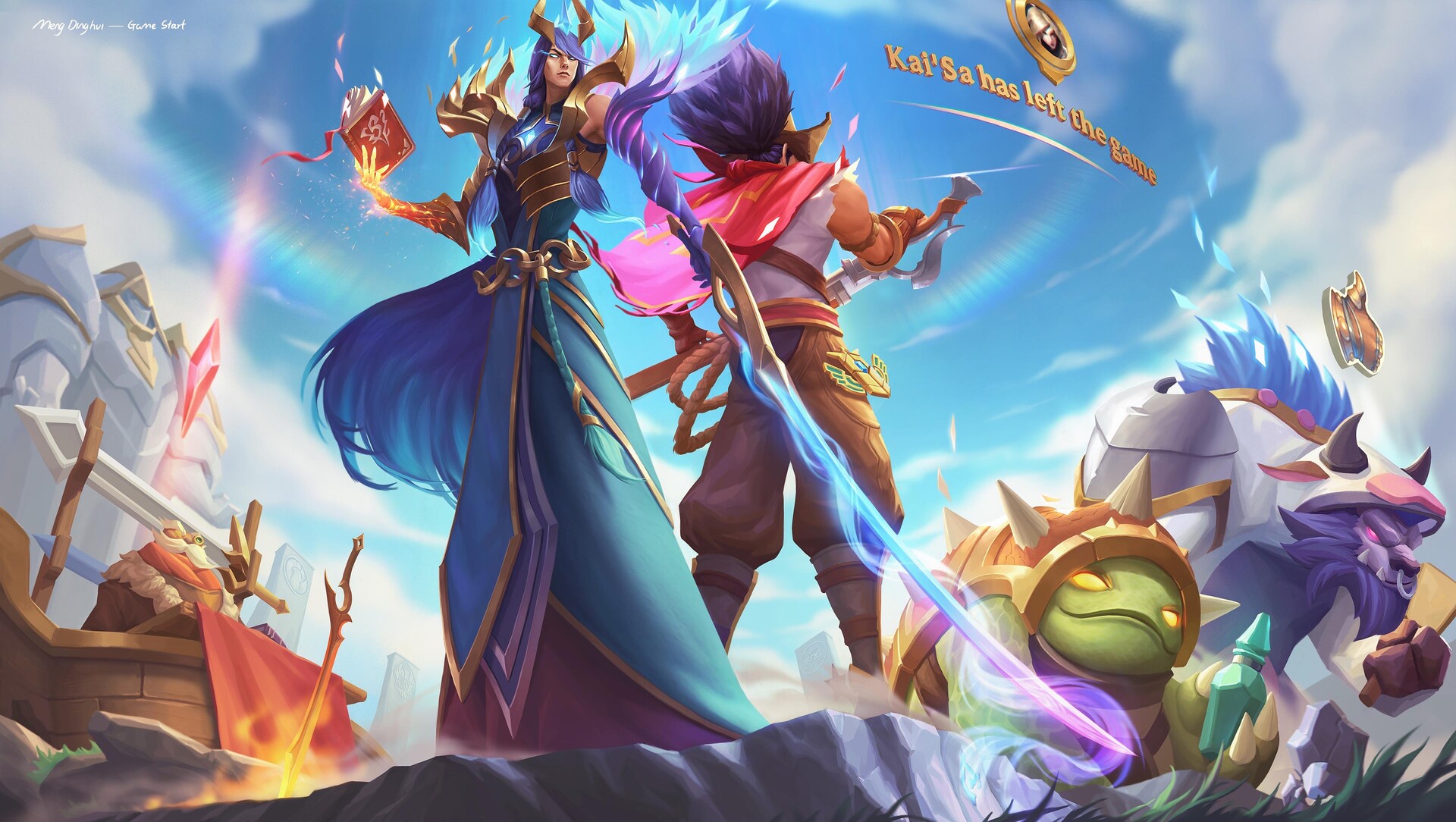 ArtStation - Game Start — League of Legends Fanart