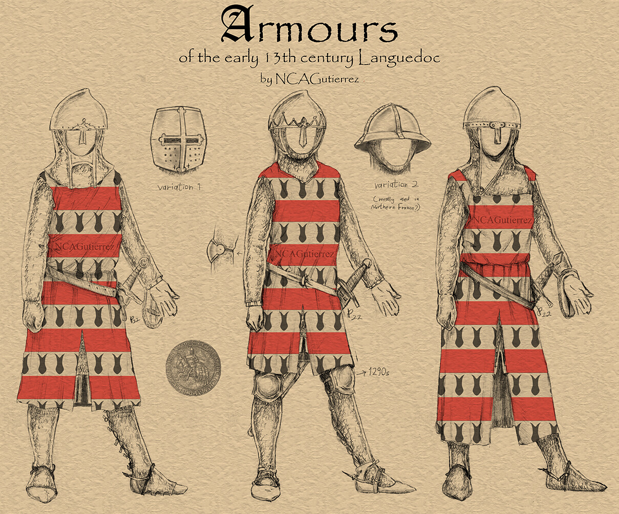 ArtStation - 13th century armour study