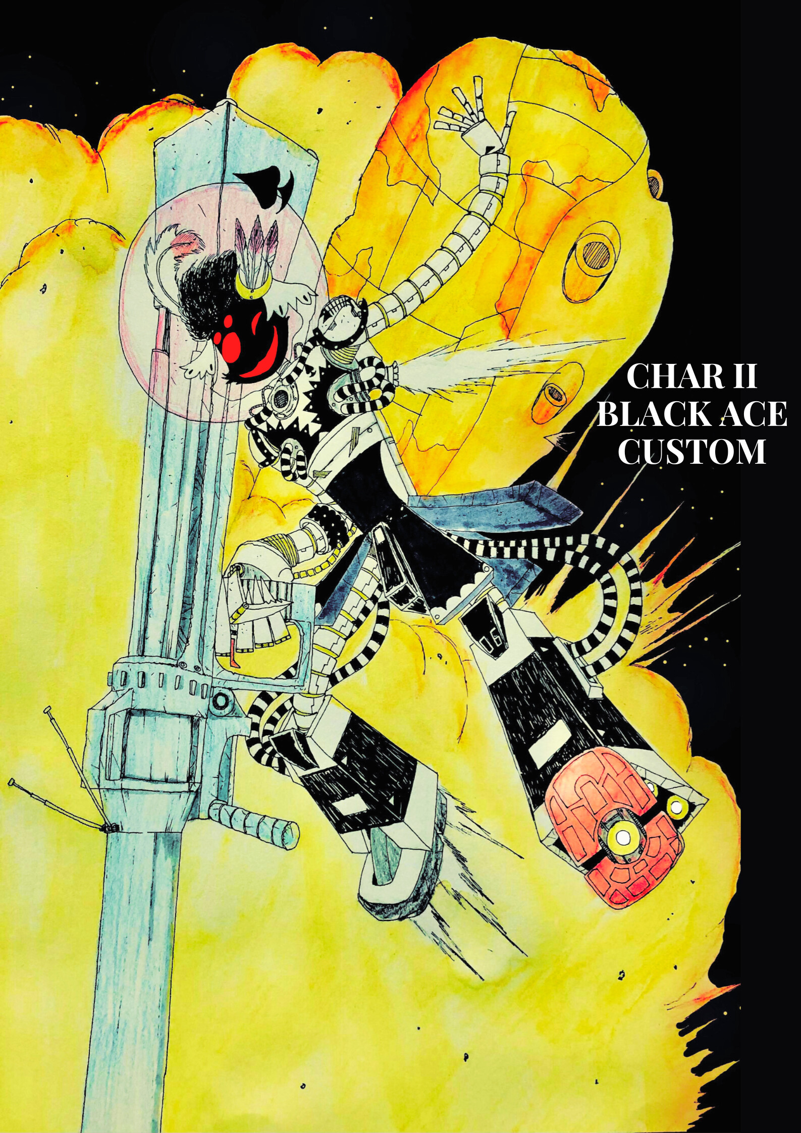 ArtStation - BLACK ACE custom armor