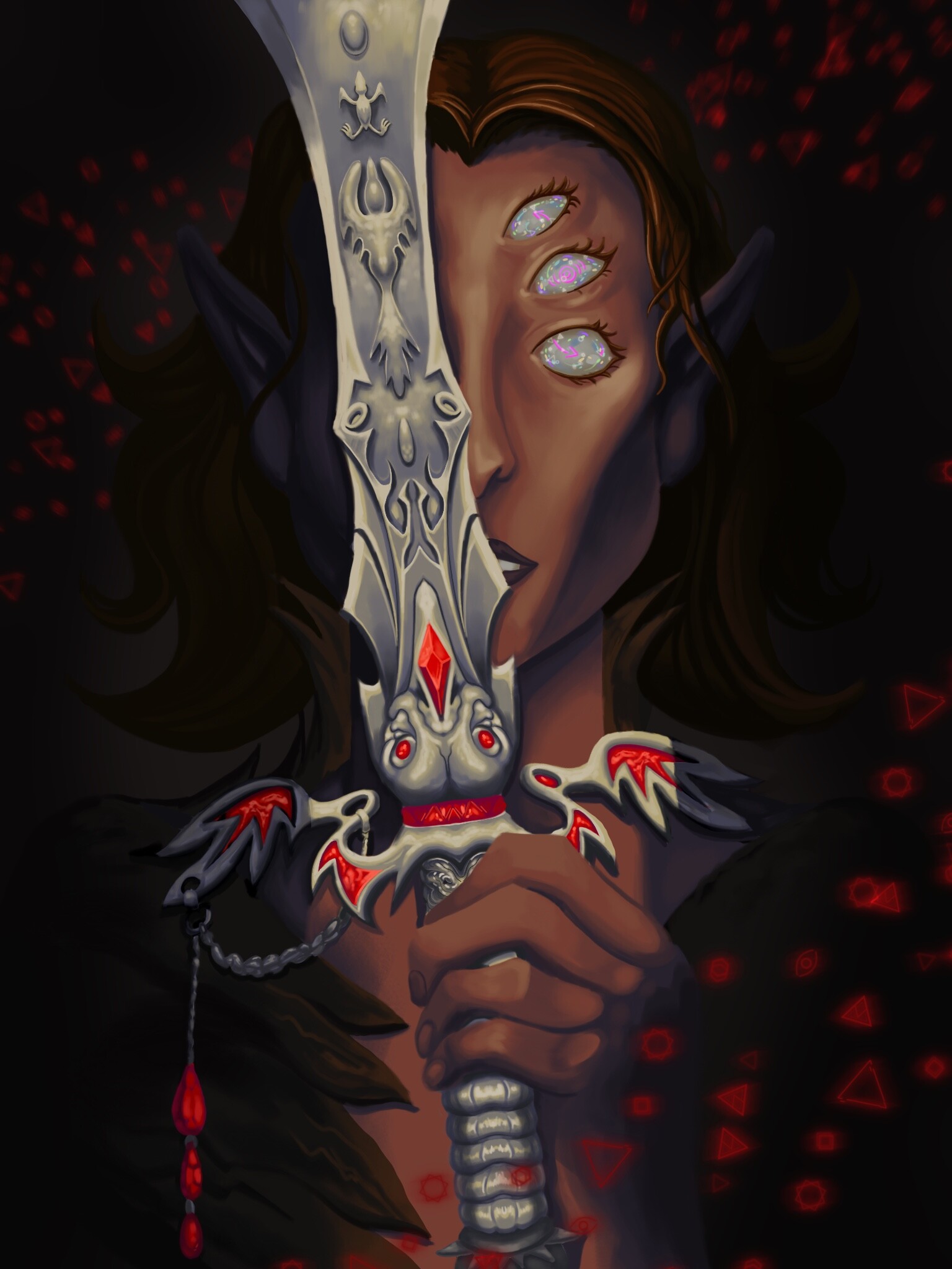 ArtStation - The Prophetic Sword of Crows