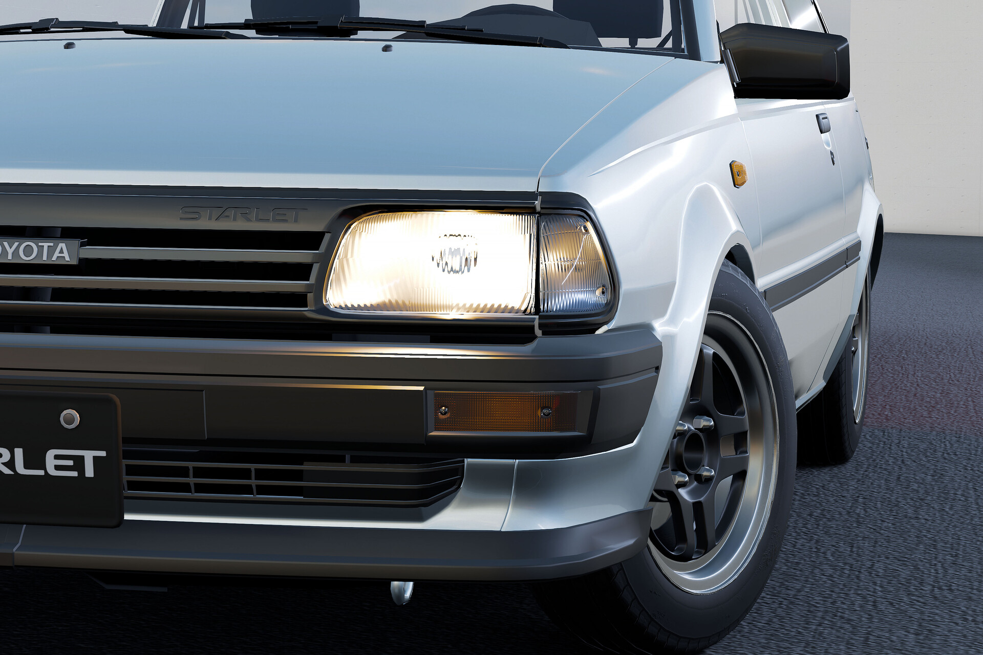 Djordy Donopawiro - Toyota Starlet EP71 3D model