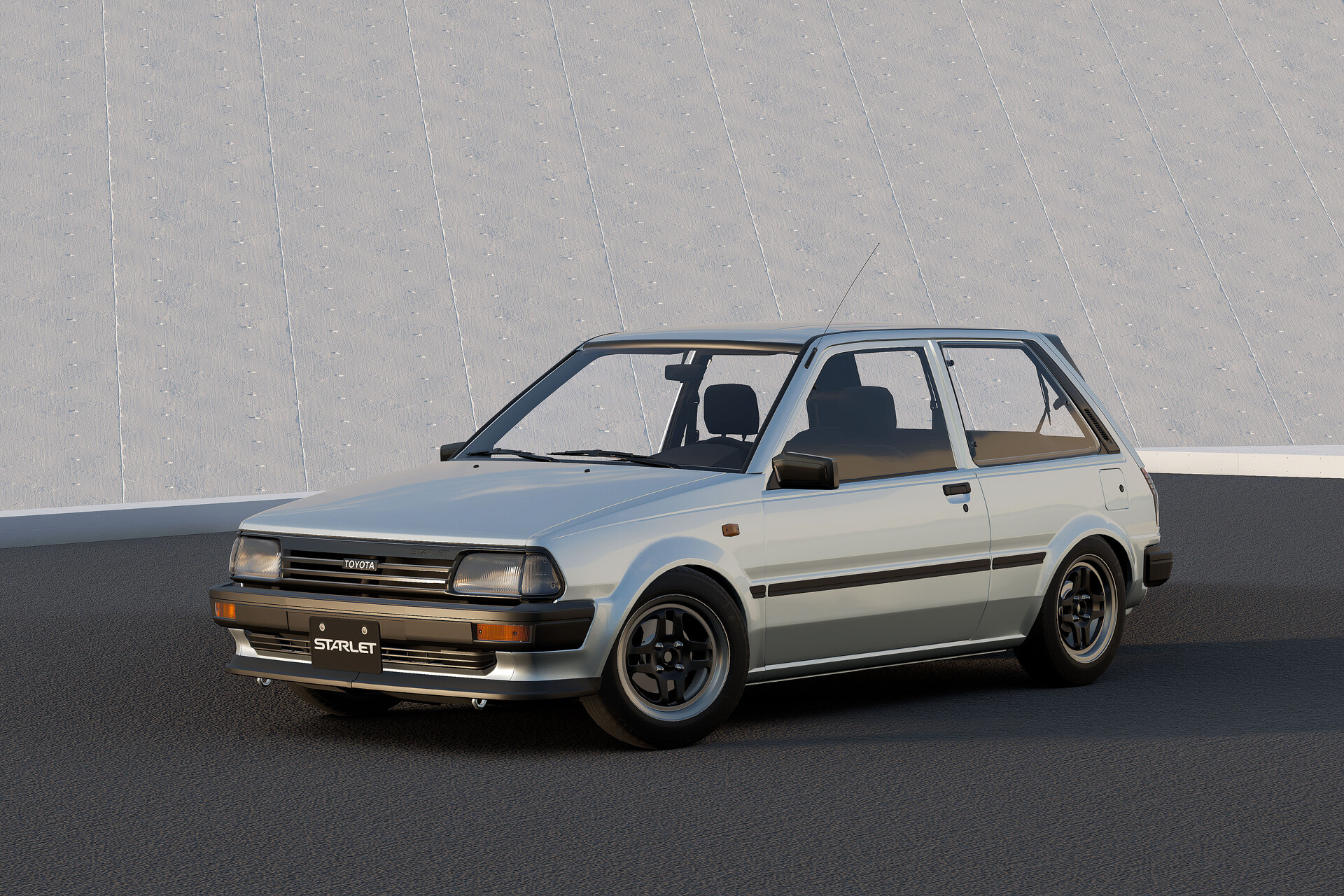 Djordy Donopawiro - Toyota Starlet EP71 3D model