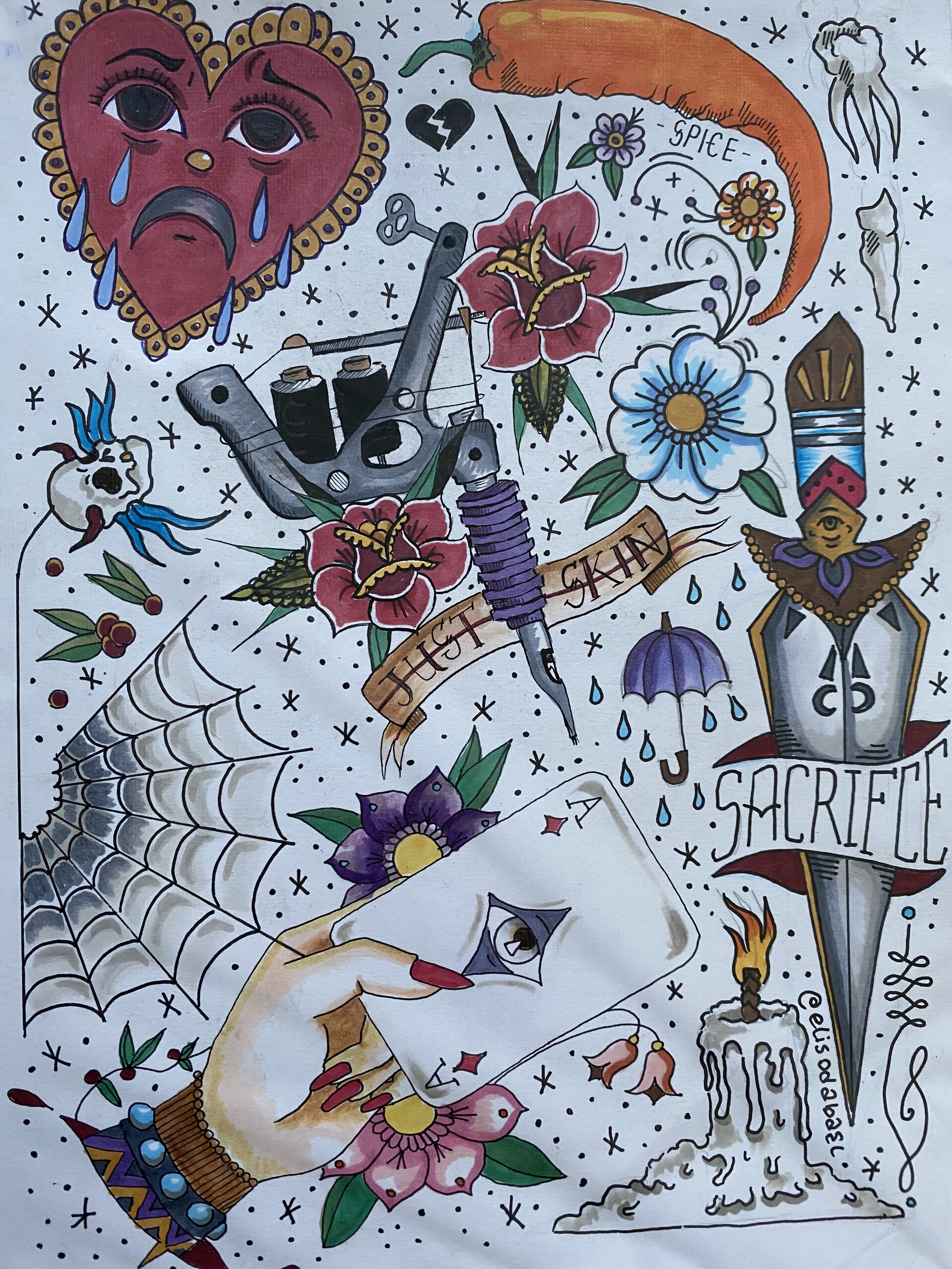 Neo Traditional Flash Sheet