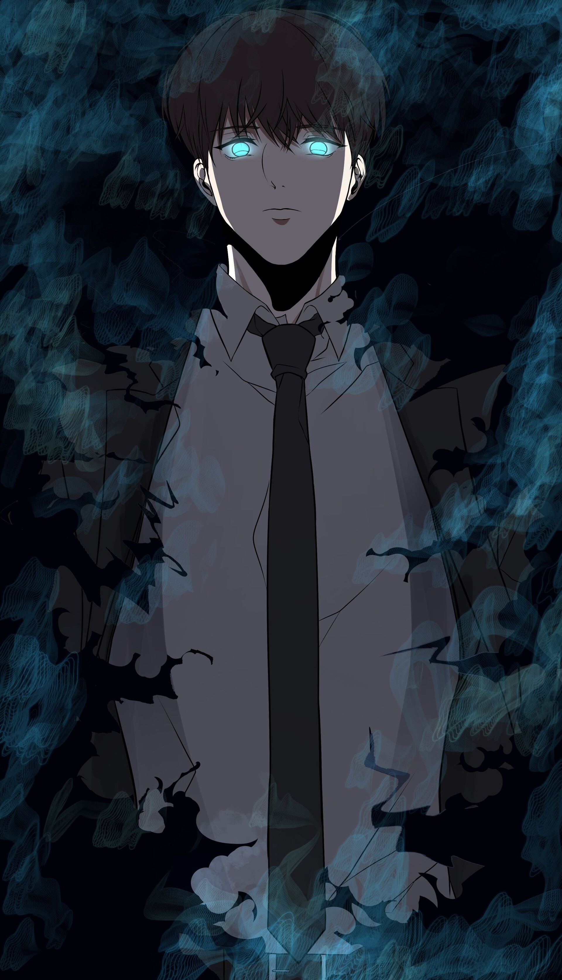 ArtStation - colored manga / comic cover sample