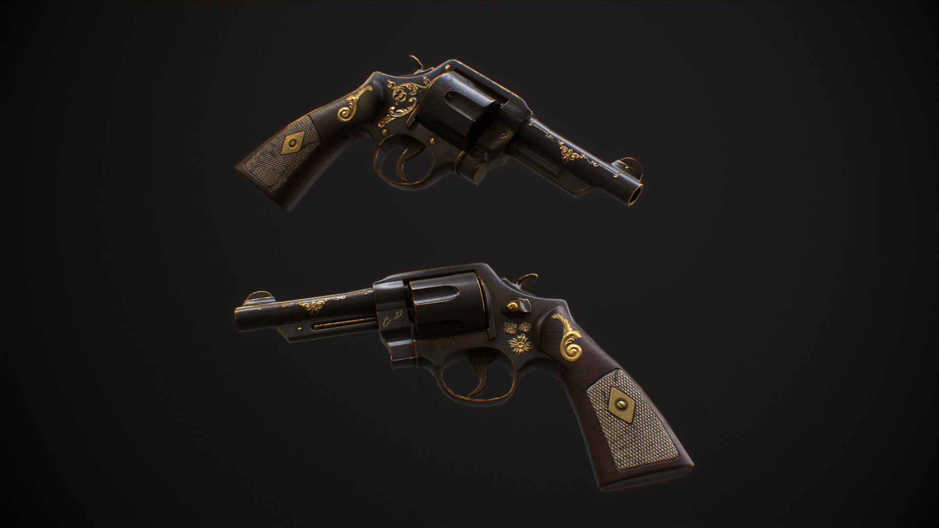 ArtStation - Revolver Textures