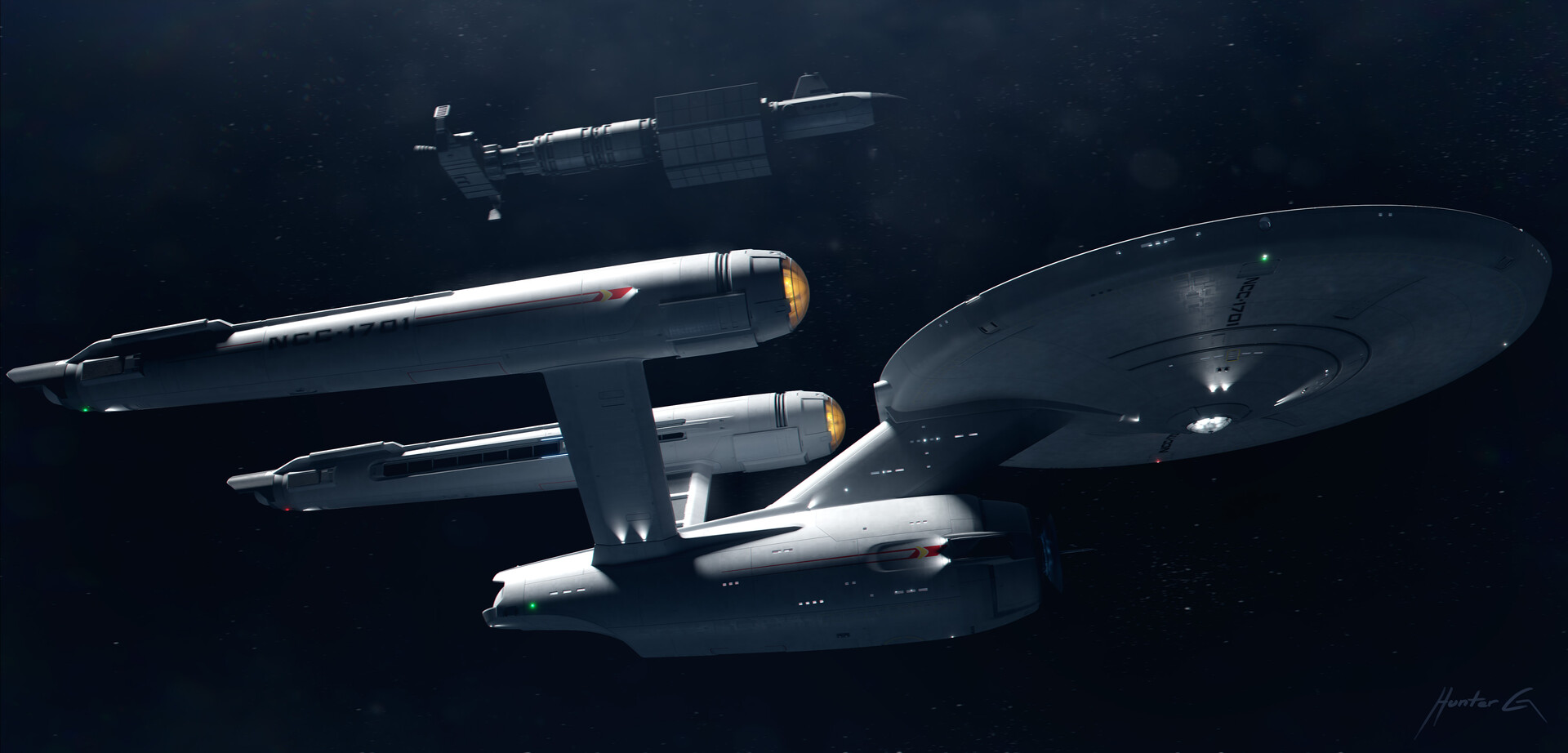 ArtStation - Constitution Class Redesign - Gallery 1