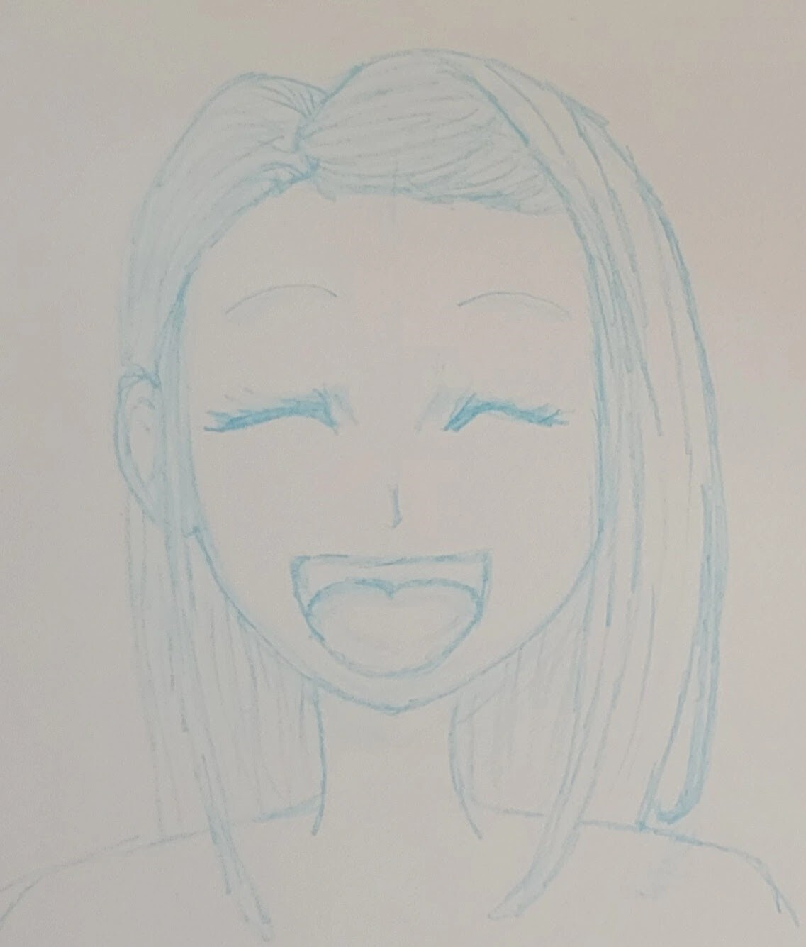 Easy Anime Face Sketches