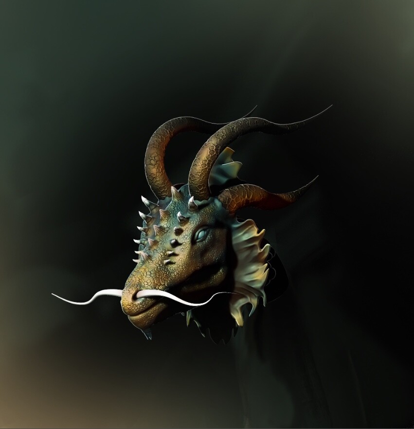 Artstation Water Dragon
