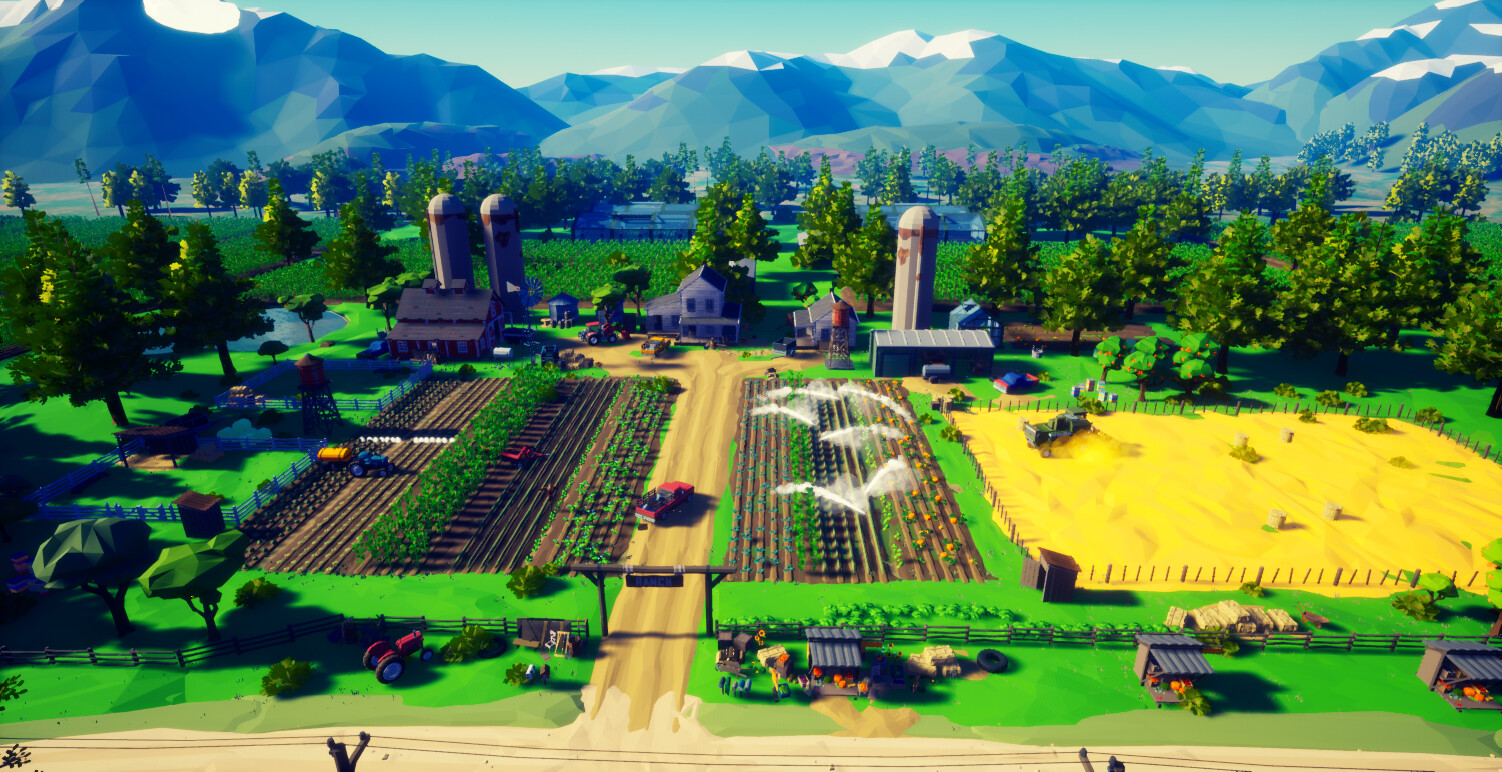 ArtStation - Stylized Farm