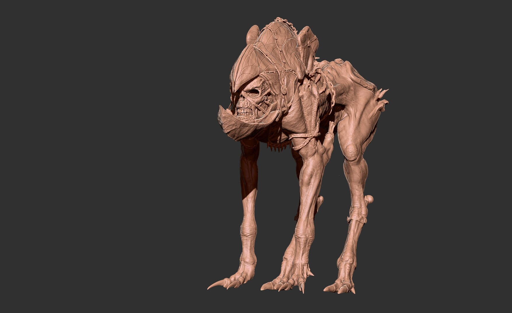 ArtStation - Bone Dog (Kirkbride Concept)