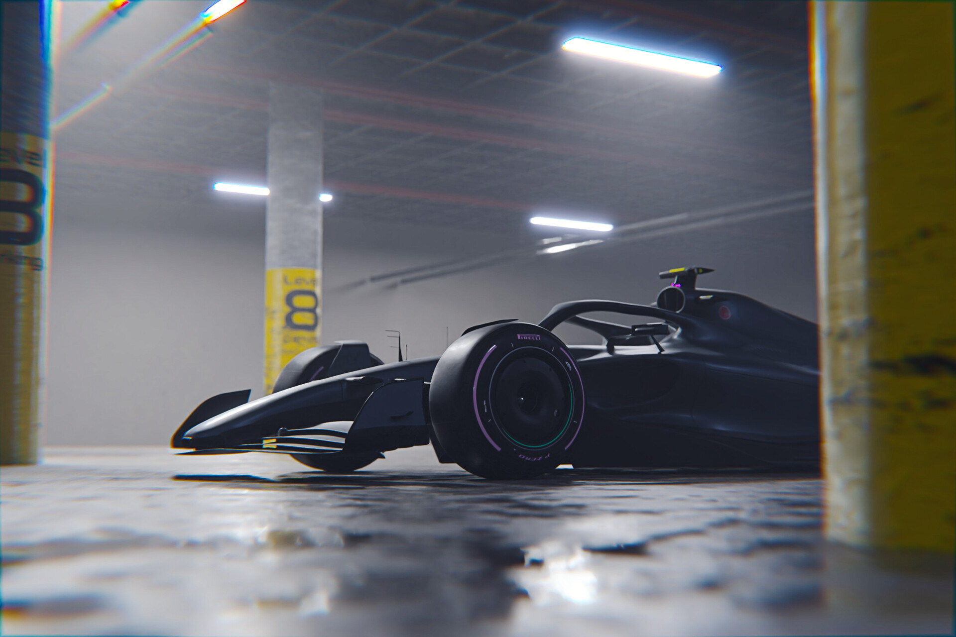 ArtStation - F1 Warehouse Interior