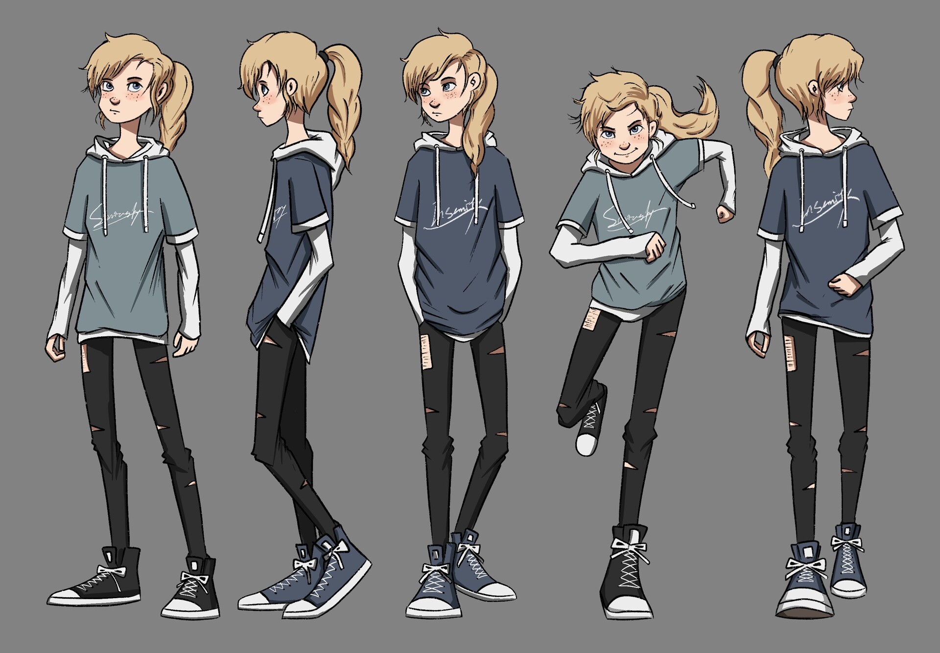 ArtStation - Gria Molar Character Sheet