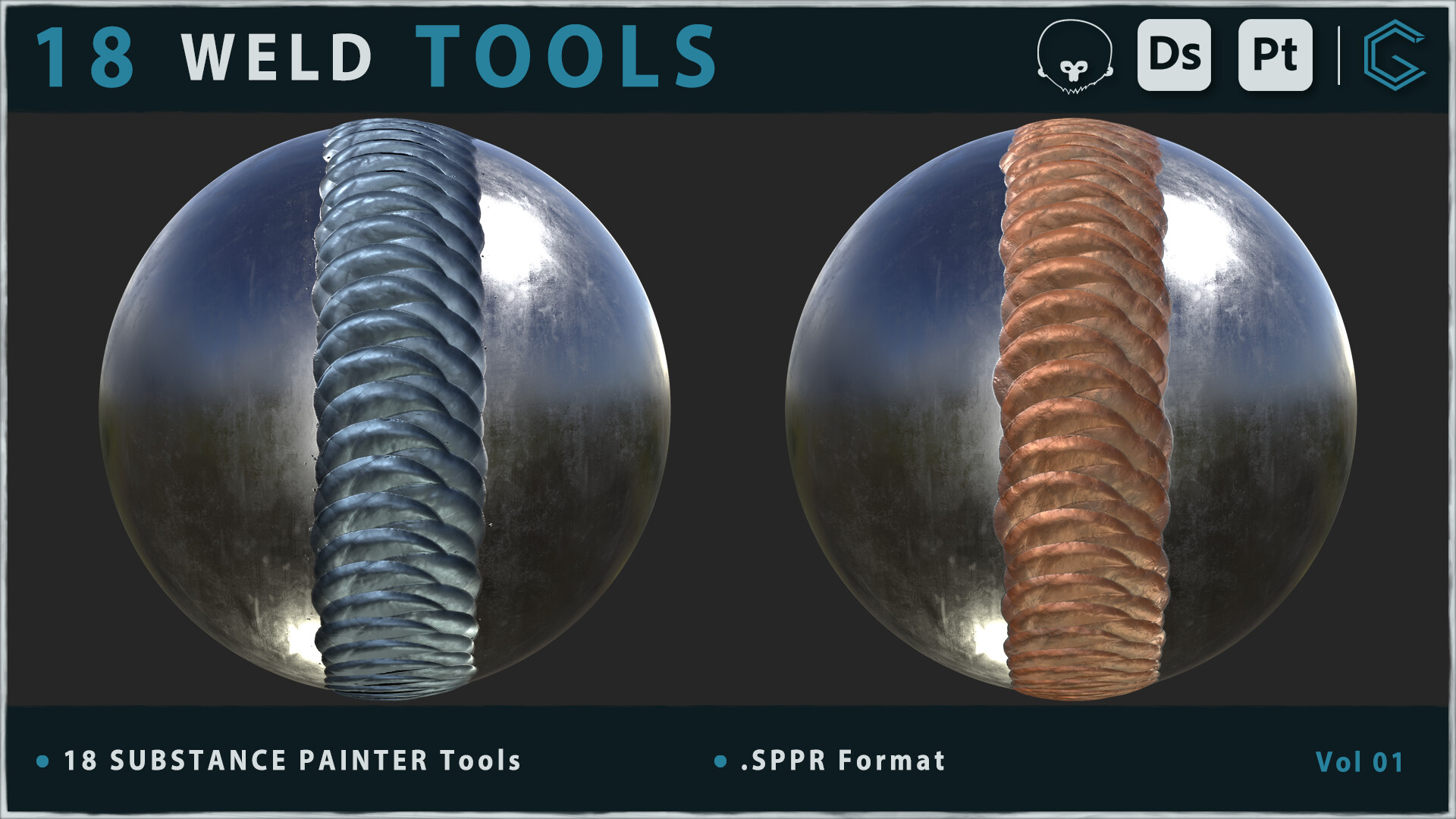 CG BOX STUDIO - 18 Weld Tools