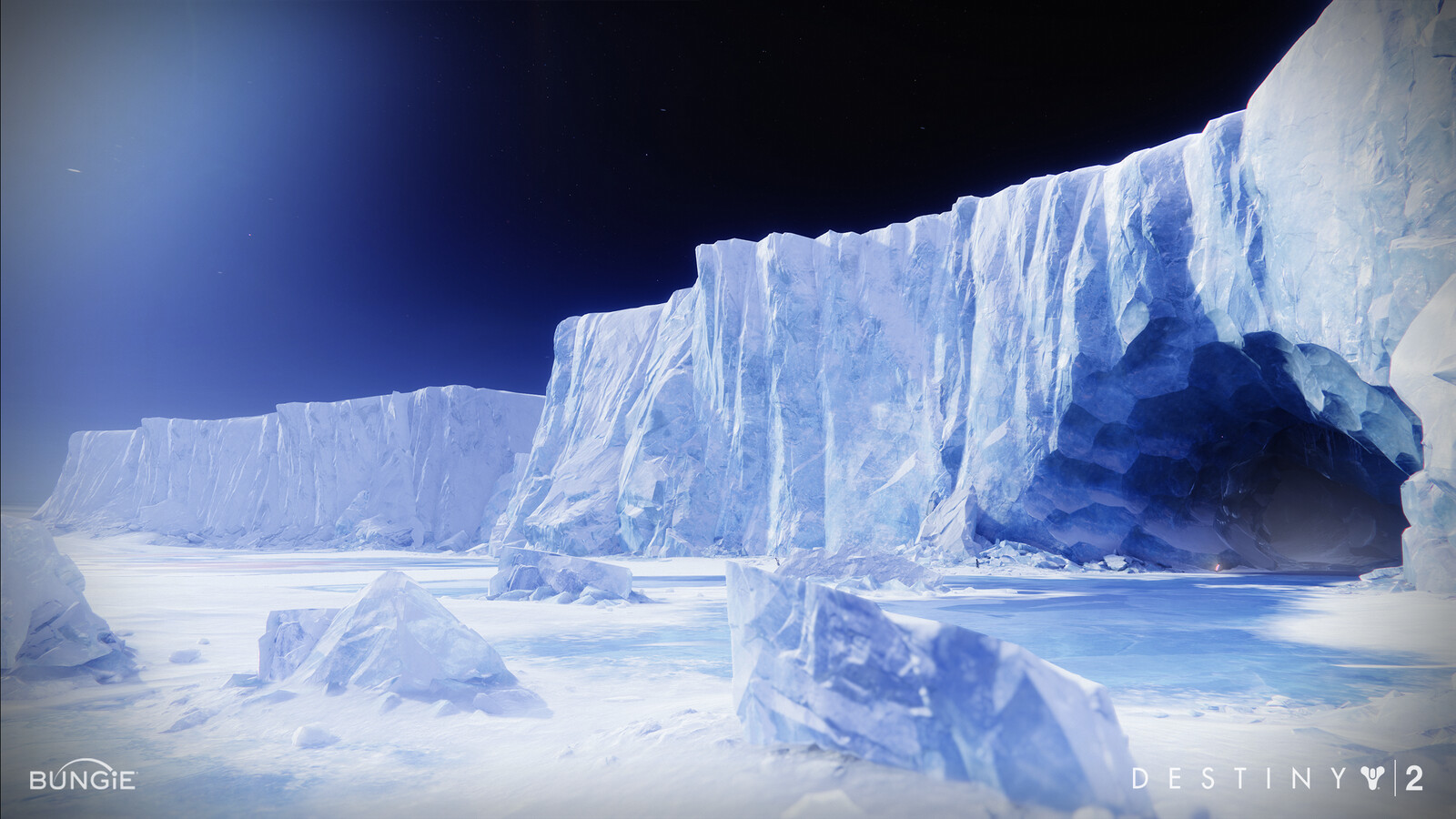 Ethan Scheu - Destiny 2: Beyond Light - Europa Ice Shaders and Props