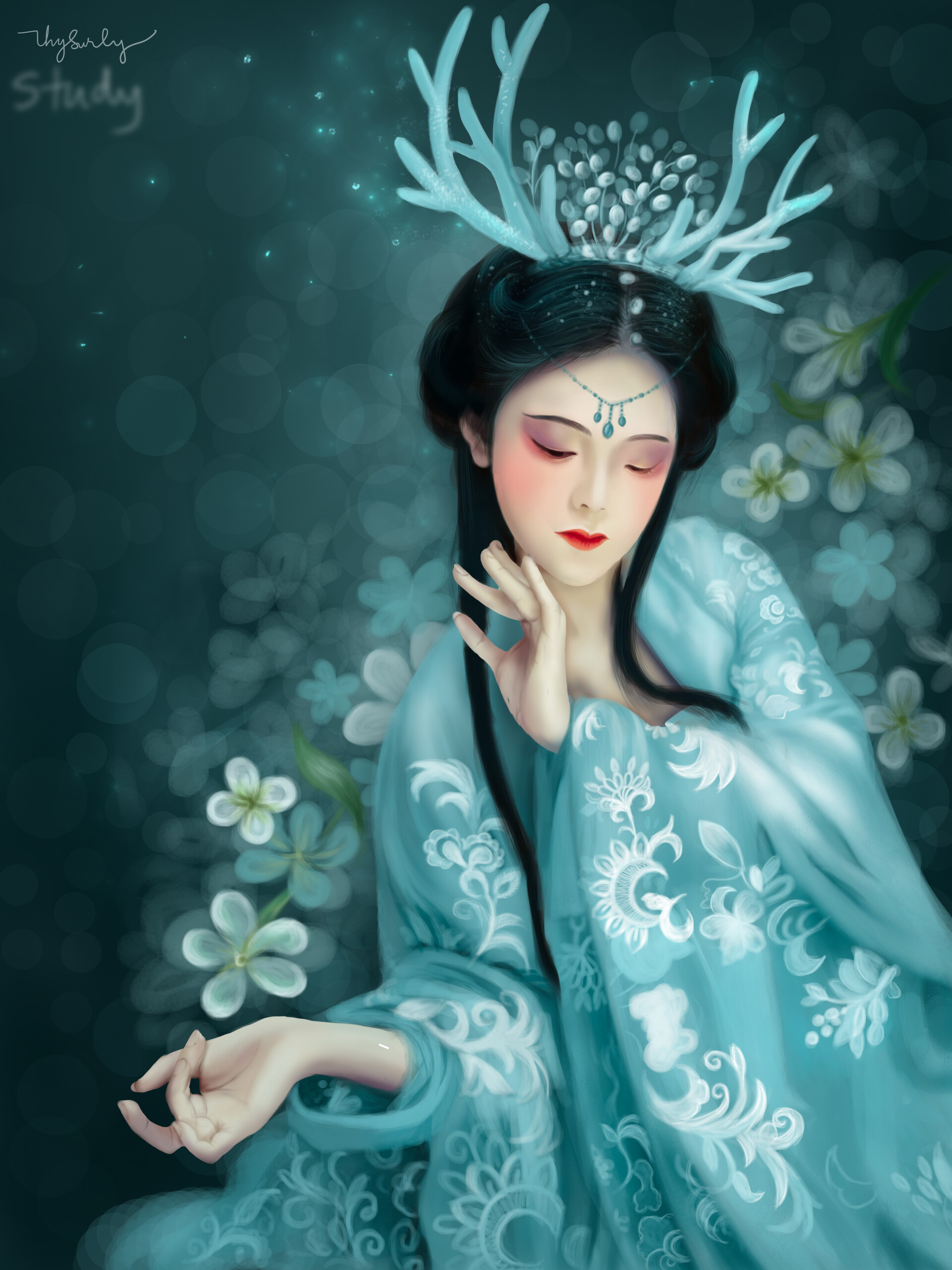 ArtStation - Digital painting study 2019