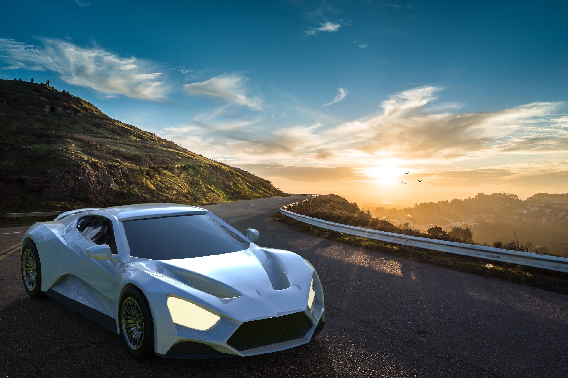 ArtStation - Zenvo Car
