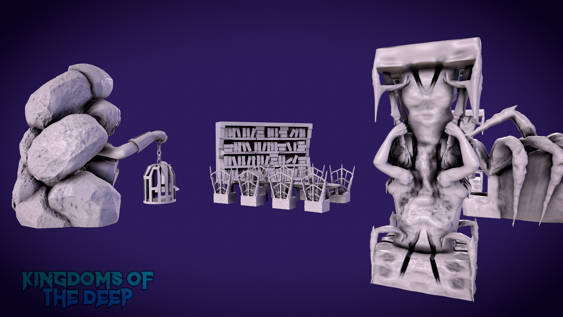 Javier Madrid Martínez - Drown Scenery - board battle game - Kindoms of ...