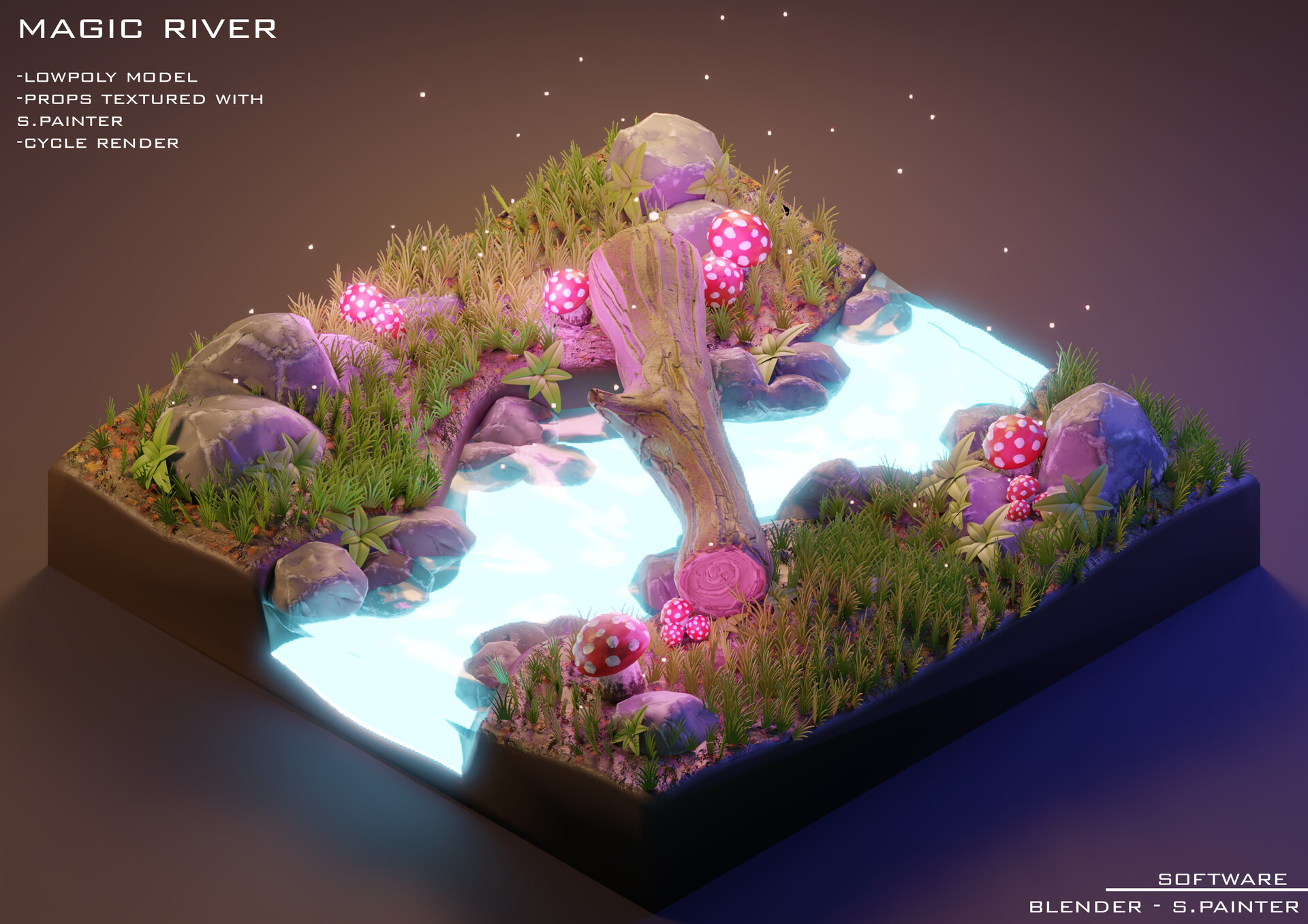 ArtStation - Magic River