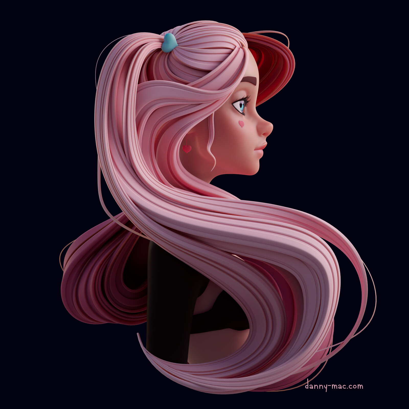 Danny Mac 3D Portfolio - A Few 3D Characters made in Blender