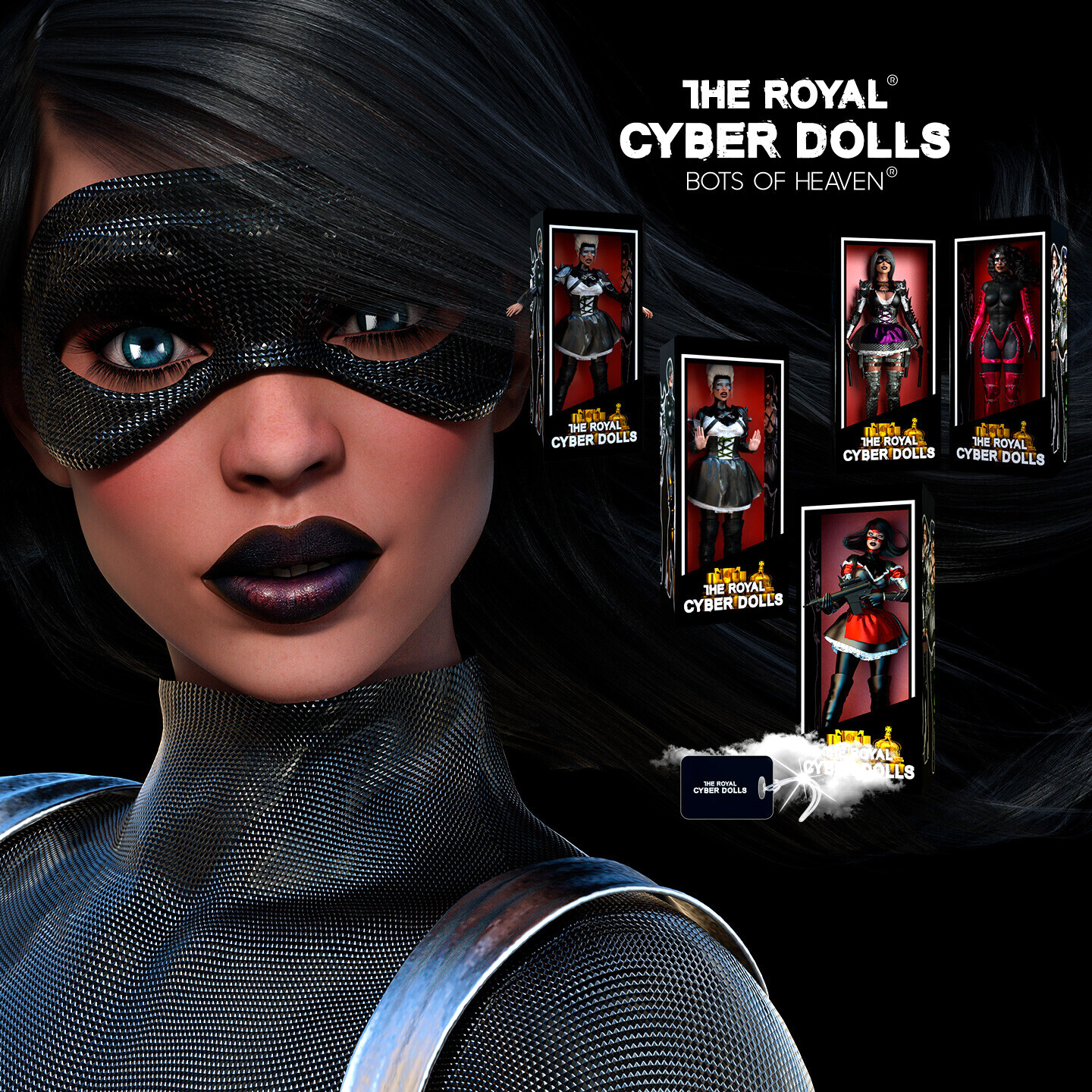 ArtStation - THE ROYAL CYBER DOLLS® WORLD