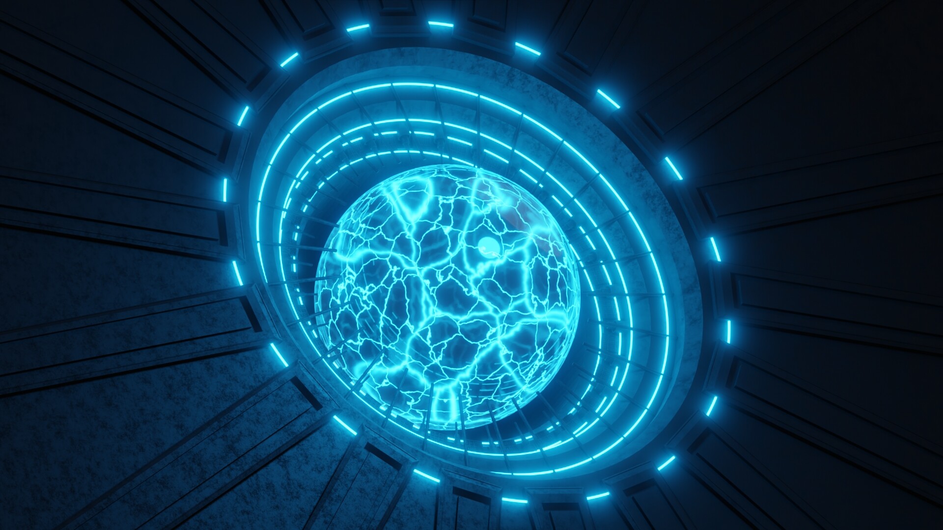 ArtStation - Plasma ball