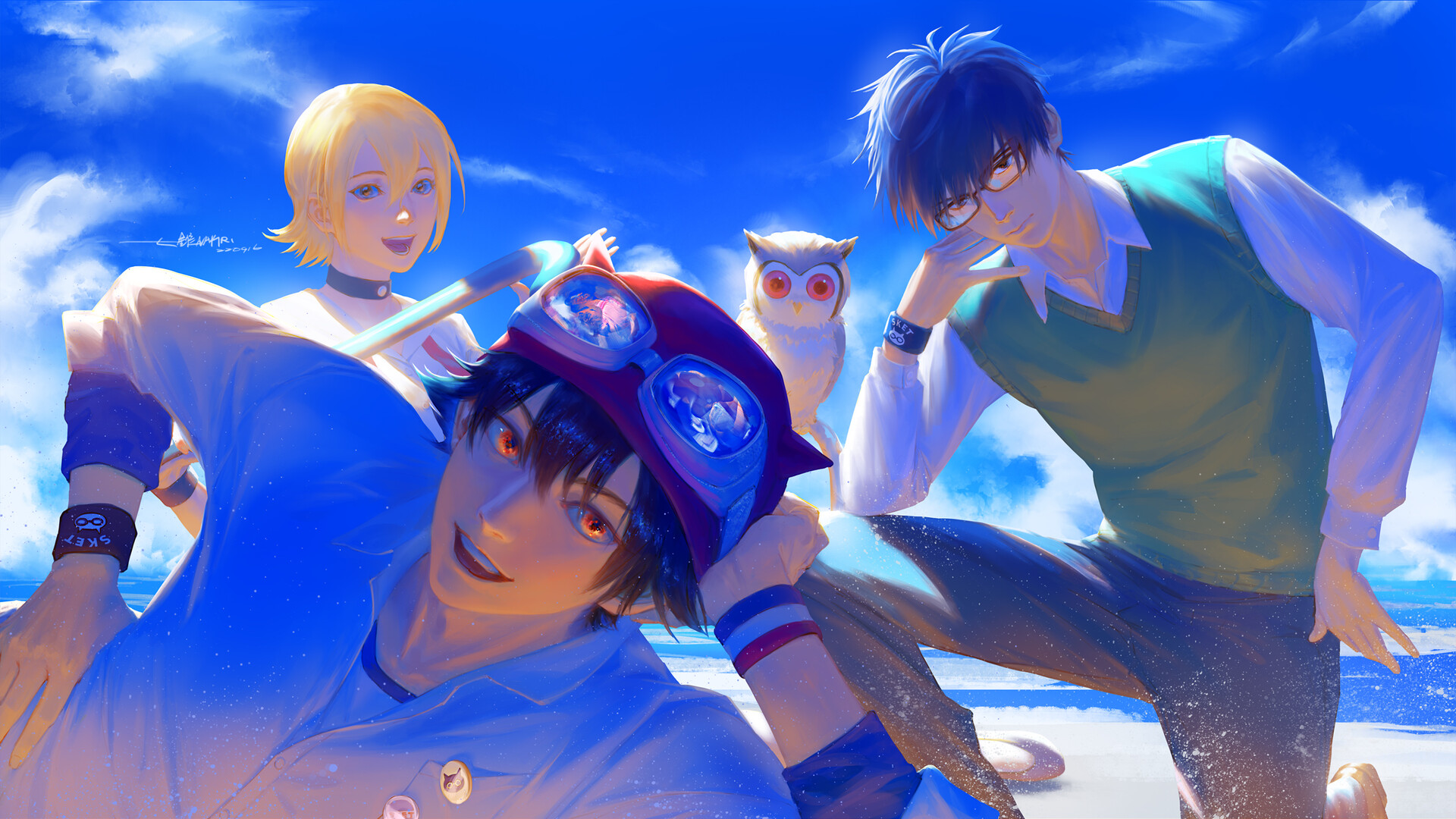 ArtStation - sket dance fan art