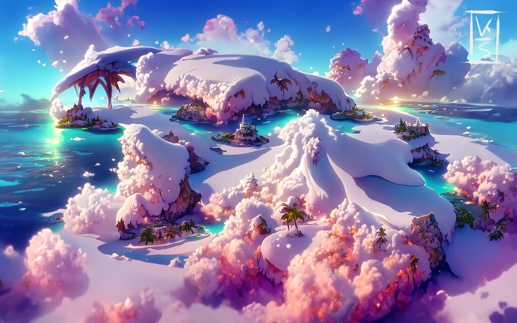 ArtStation - Snow Atoll