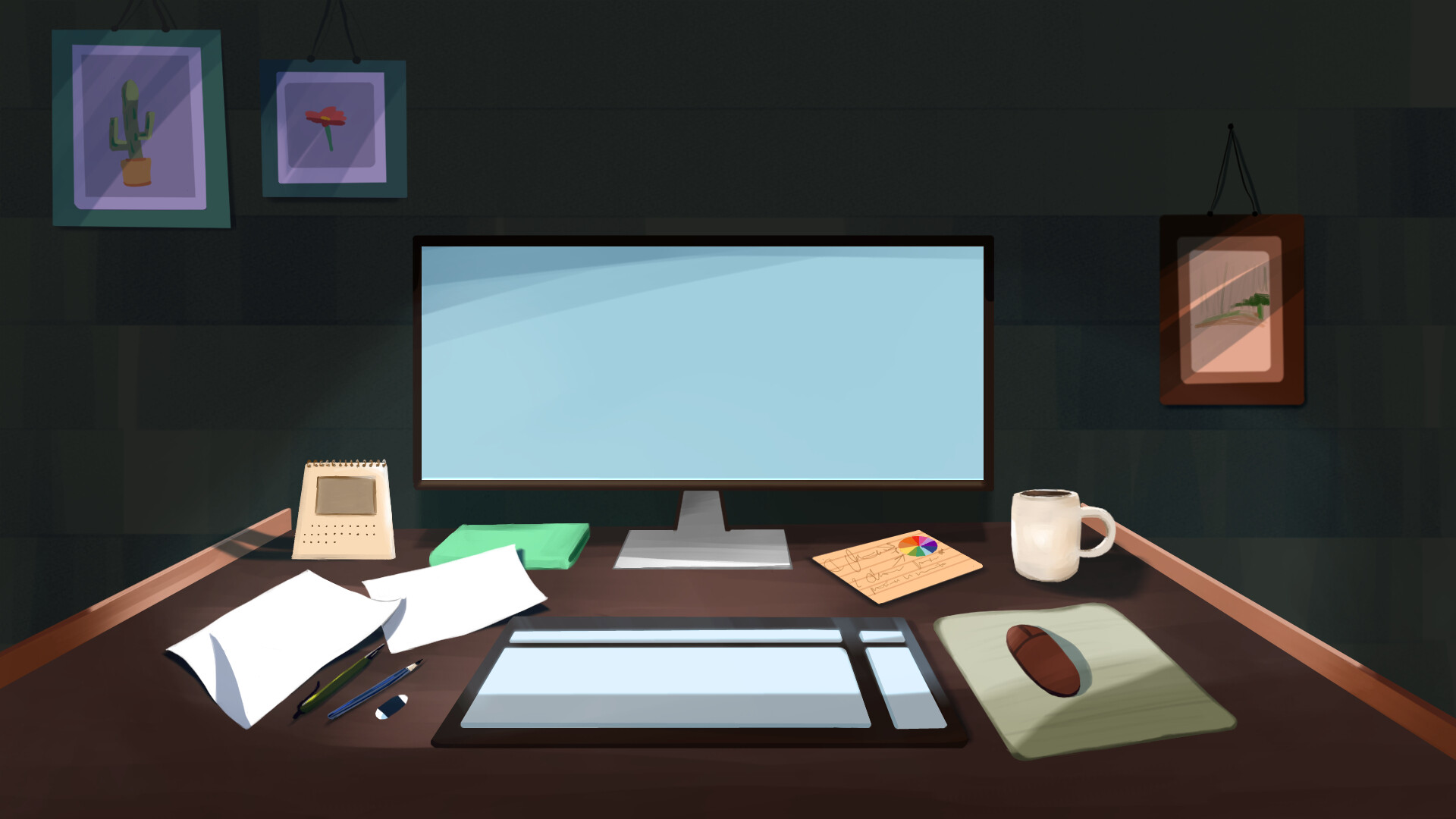 ArtStation - work area