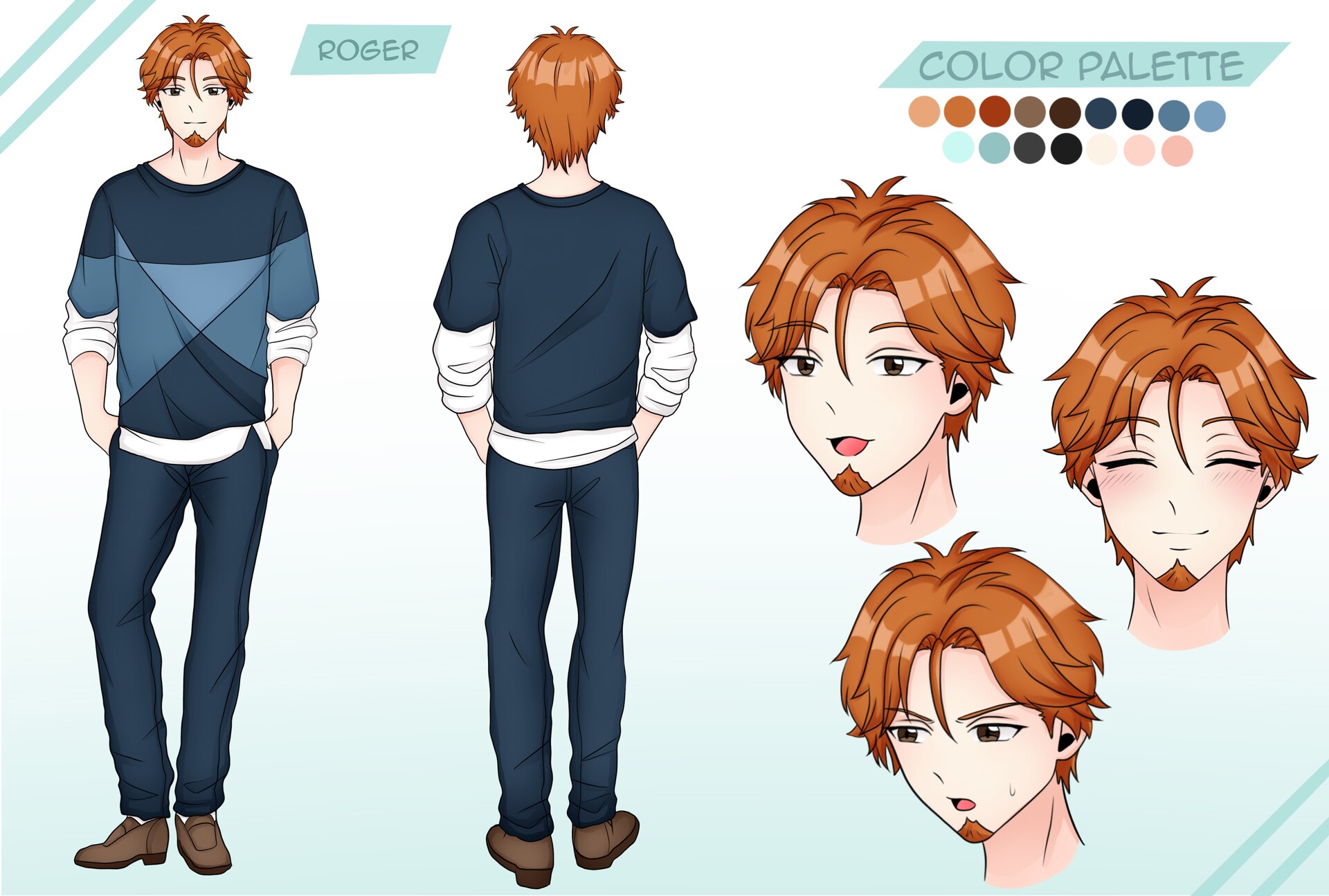 ArtStation - Roger from Liz manga