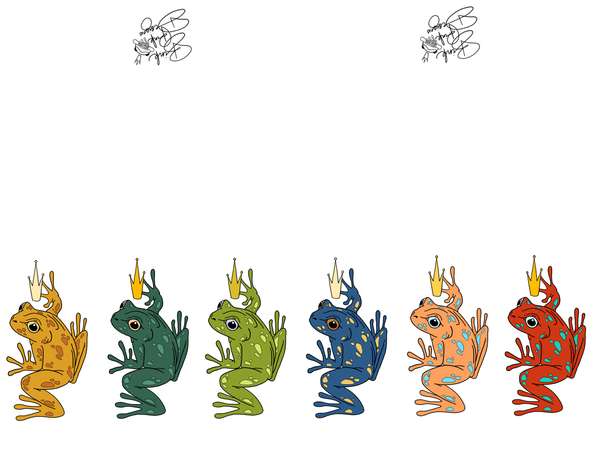 ArtStation - frog cards